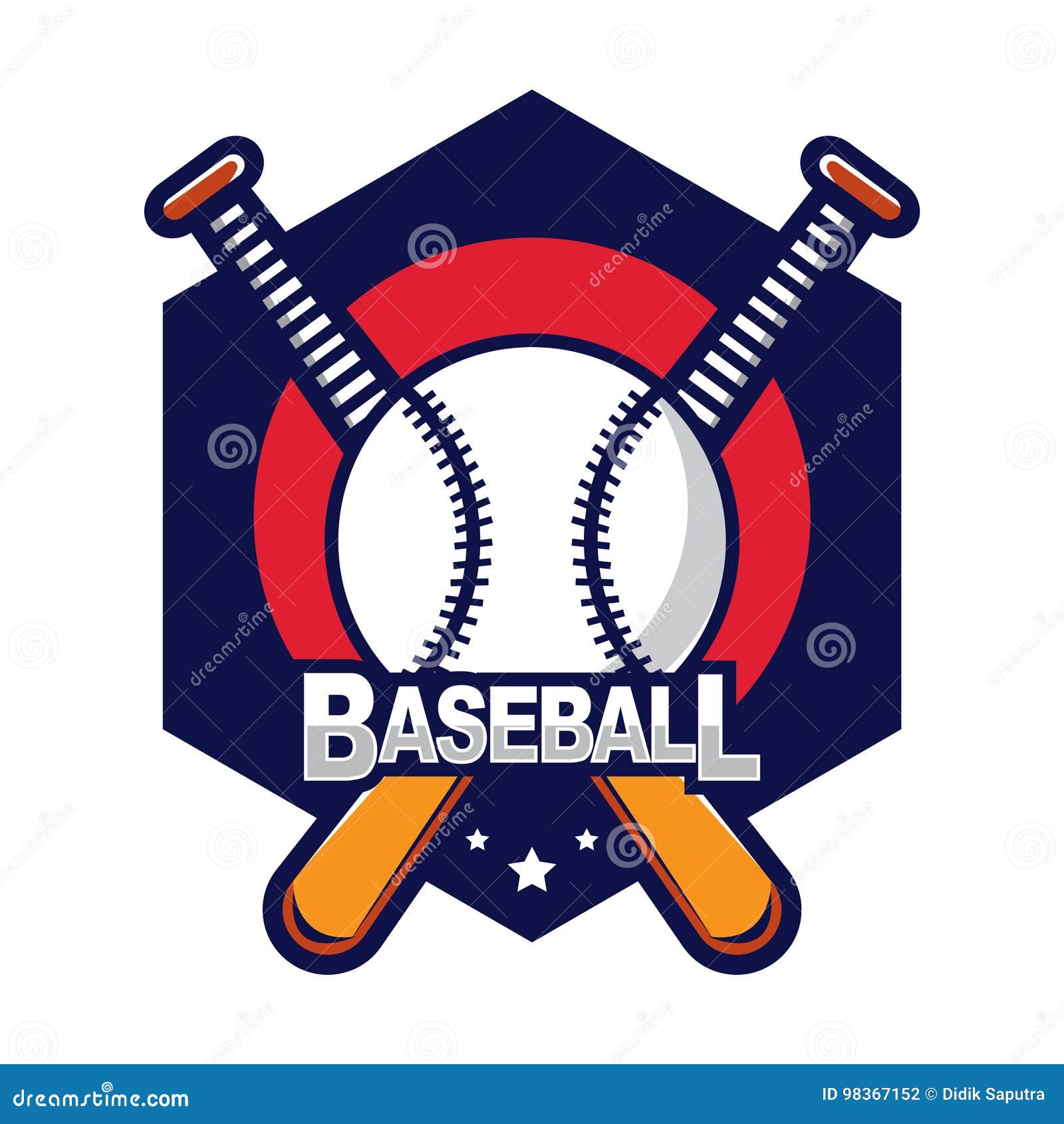 Baseball Logo, American Logo Sport Stock Vector - Illustration of ...