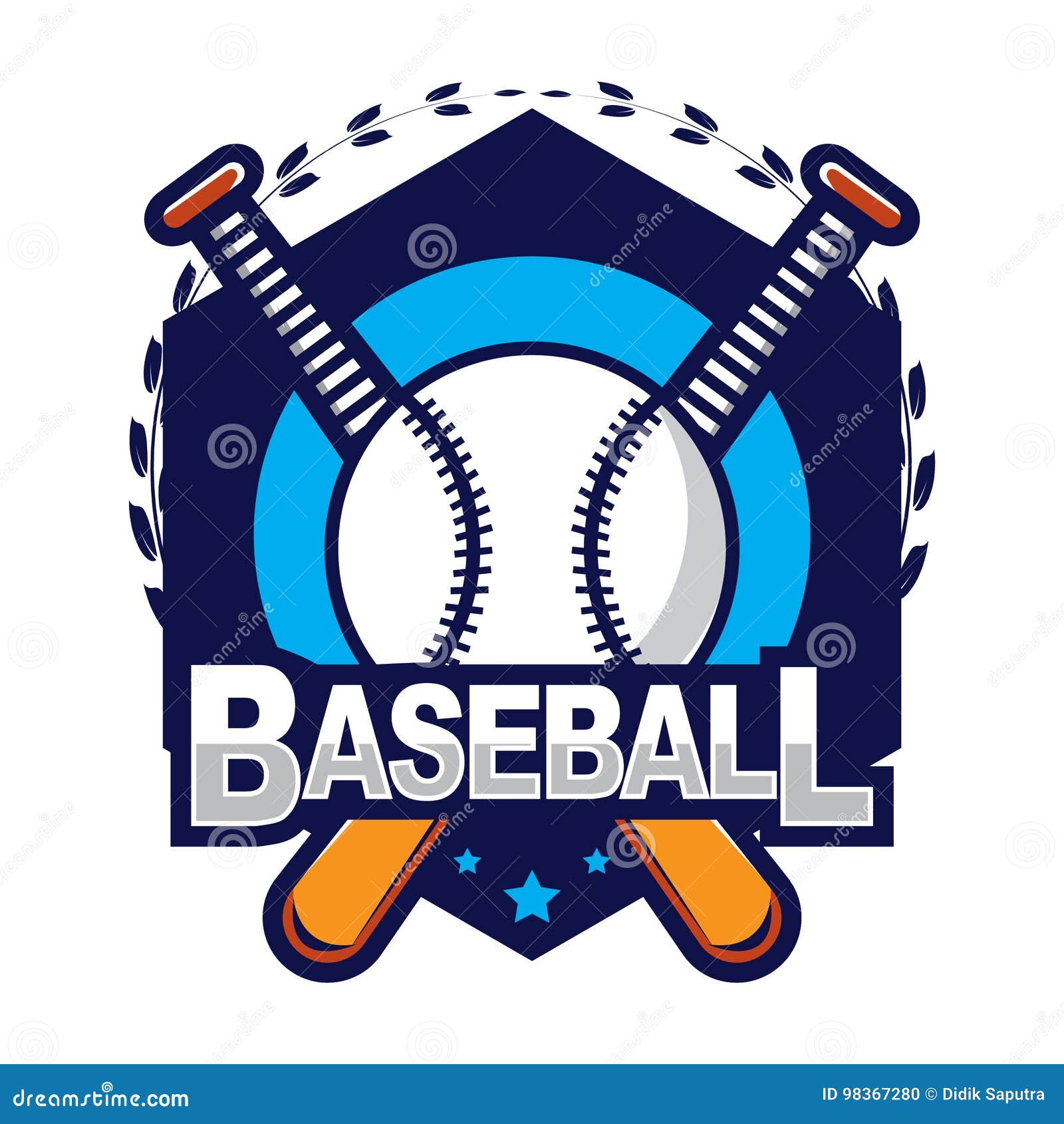 Baseball Logo, American Logo Sport Stock Vector - Illustration of ...