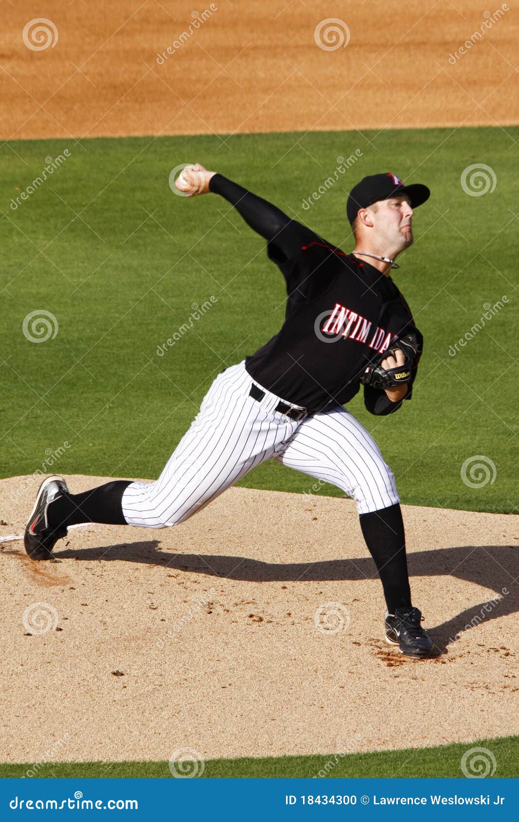 Baseball Minor League Pitching Prospect Editorial Image - Image of ...