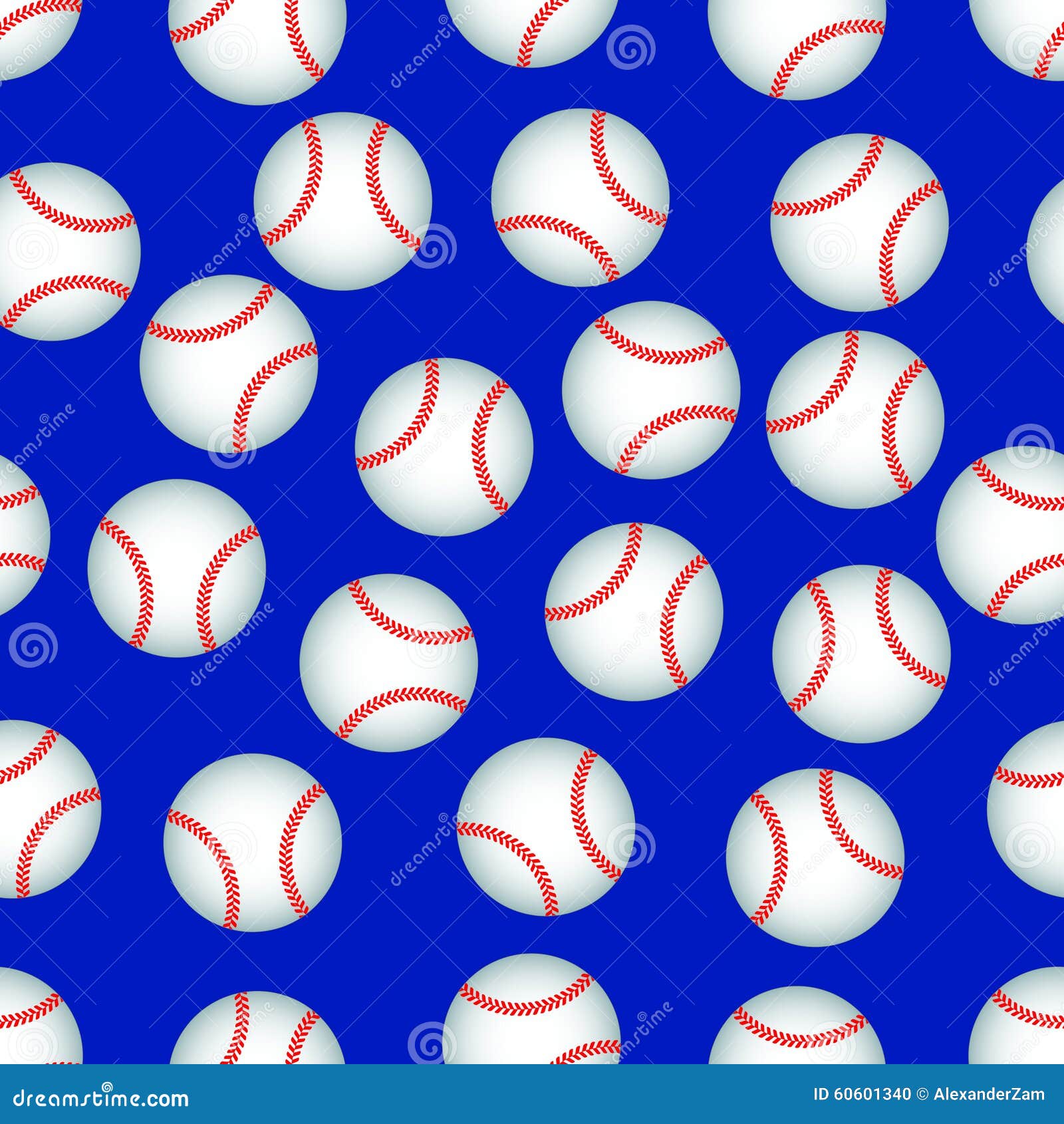 Baseball pattern stock vector. Illustration of competition - 60601340