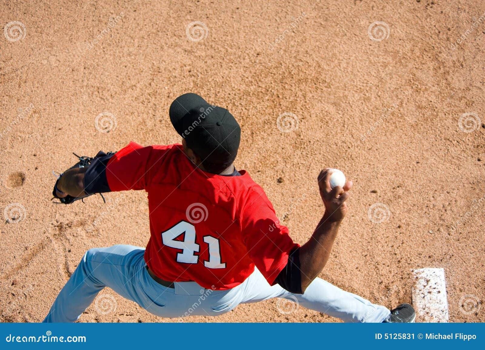 Baseball Pitcher stock image. Image of shoes, game, strong - 5125831