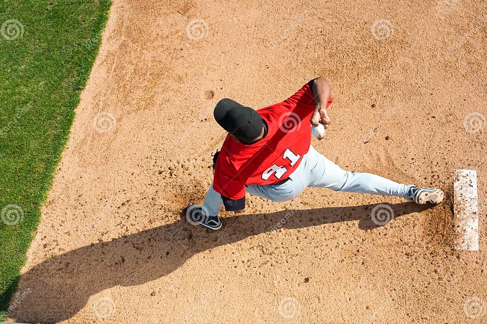 Baseball Pitcher stock image. Image of masculine, pitcher - 5146195