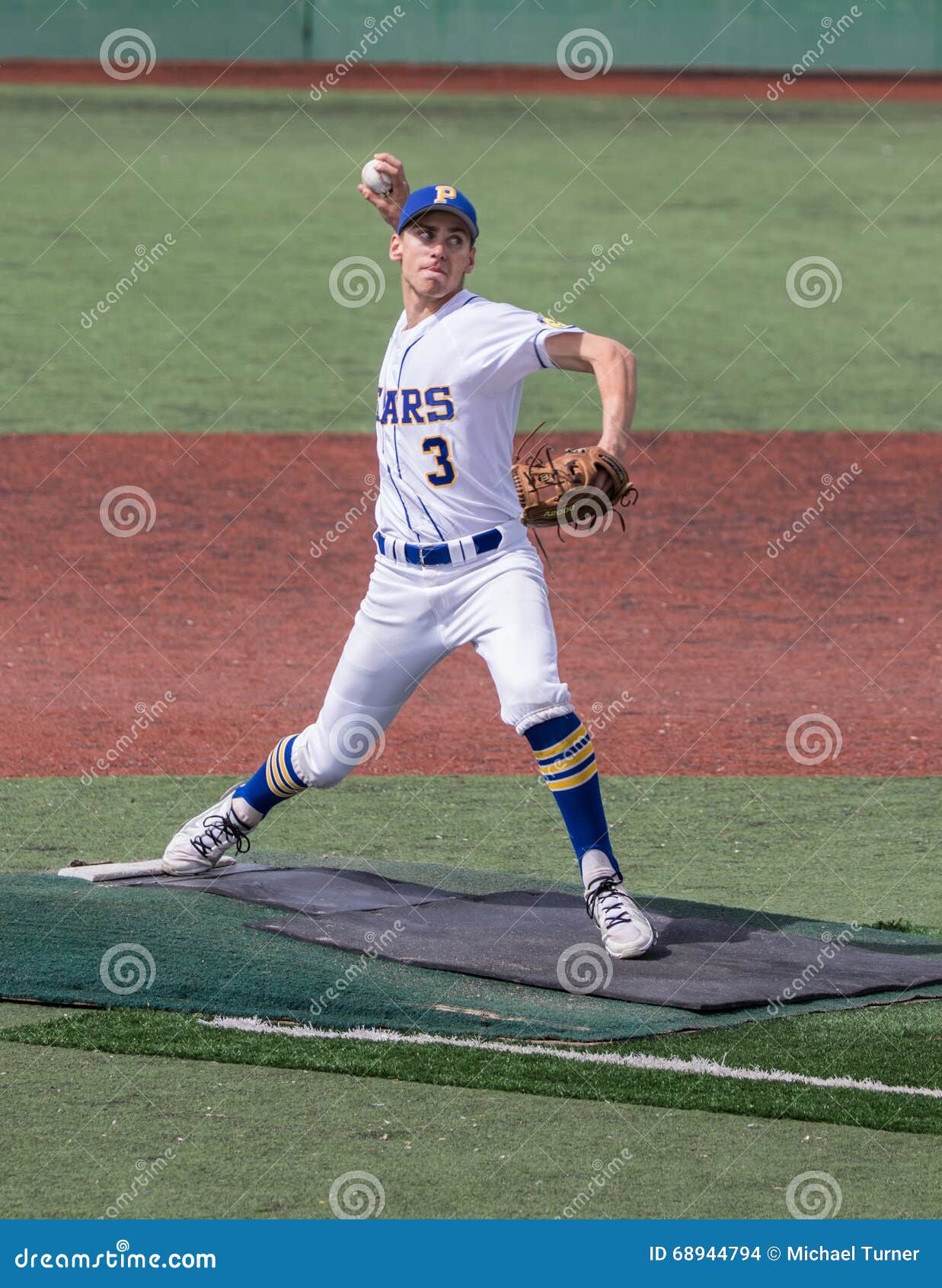 Baseball Pitcher editorial stock image. Image of batting - 68944794