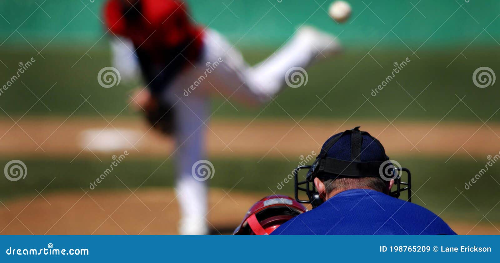 Baseball Pitcher Competition Sports Stock Image - Image of sewn ...