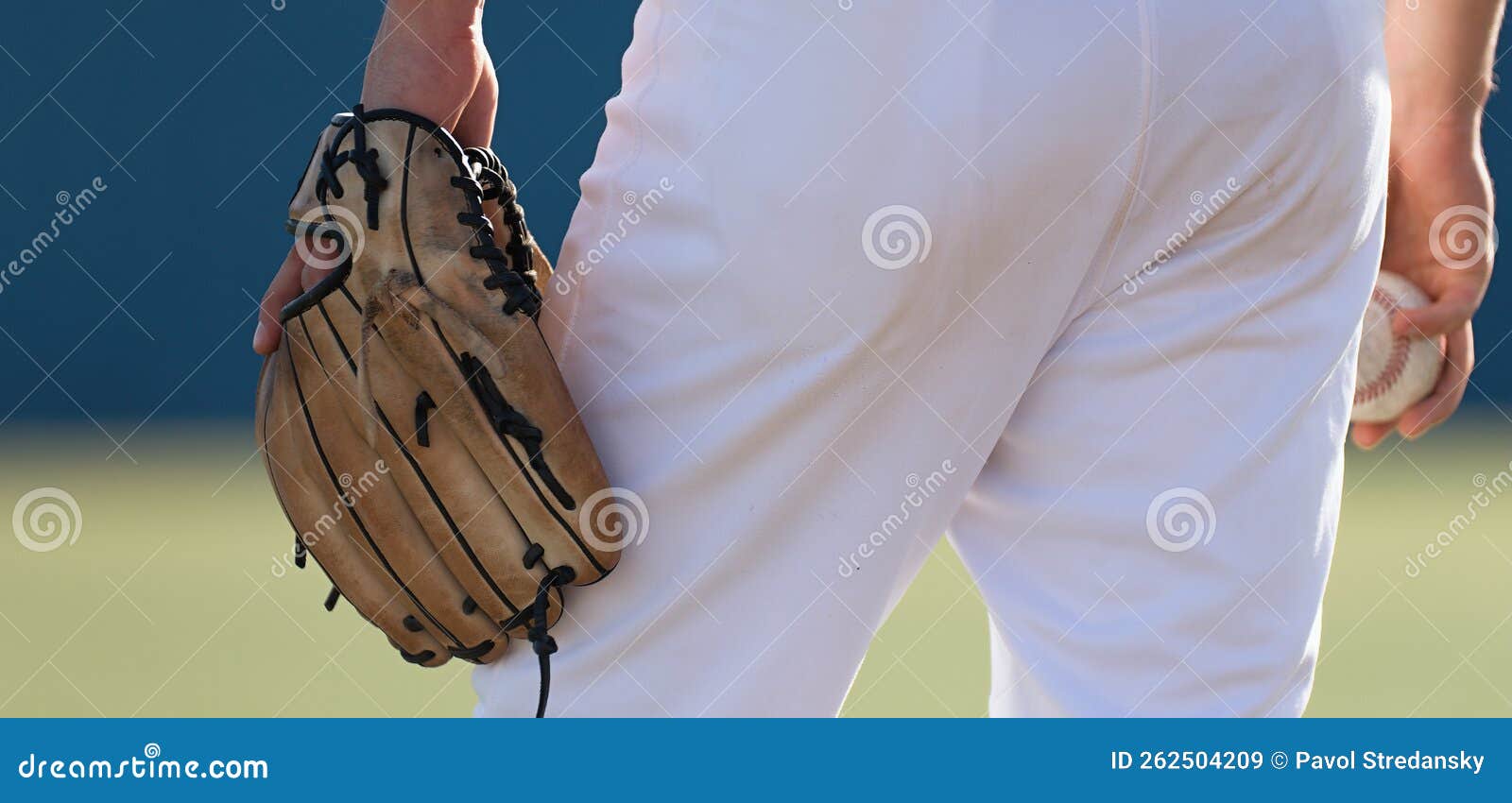 Baseball Pitcher Ready To Pitch in Baseball Game Stock Image - Image of ...