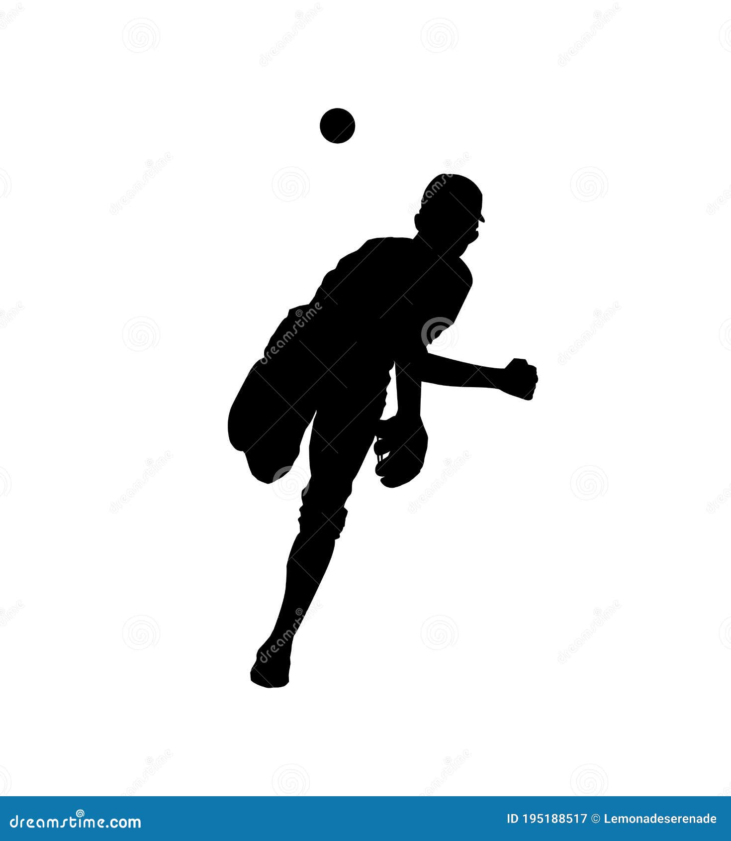 Baseball Pitcher Throwing Ball Silhouette, Vector Silhouette Of A ...