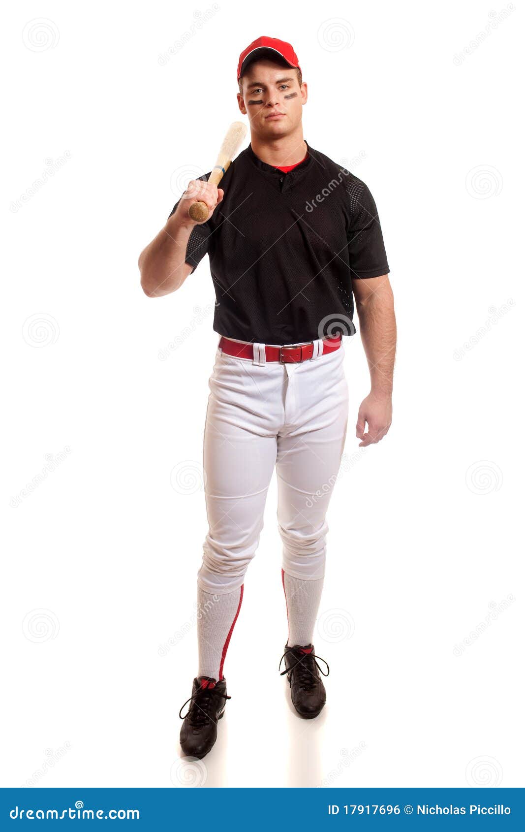 Baseball Player stock photo. Image of shot, uniform, athlete - 17917696