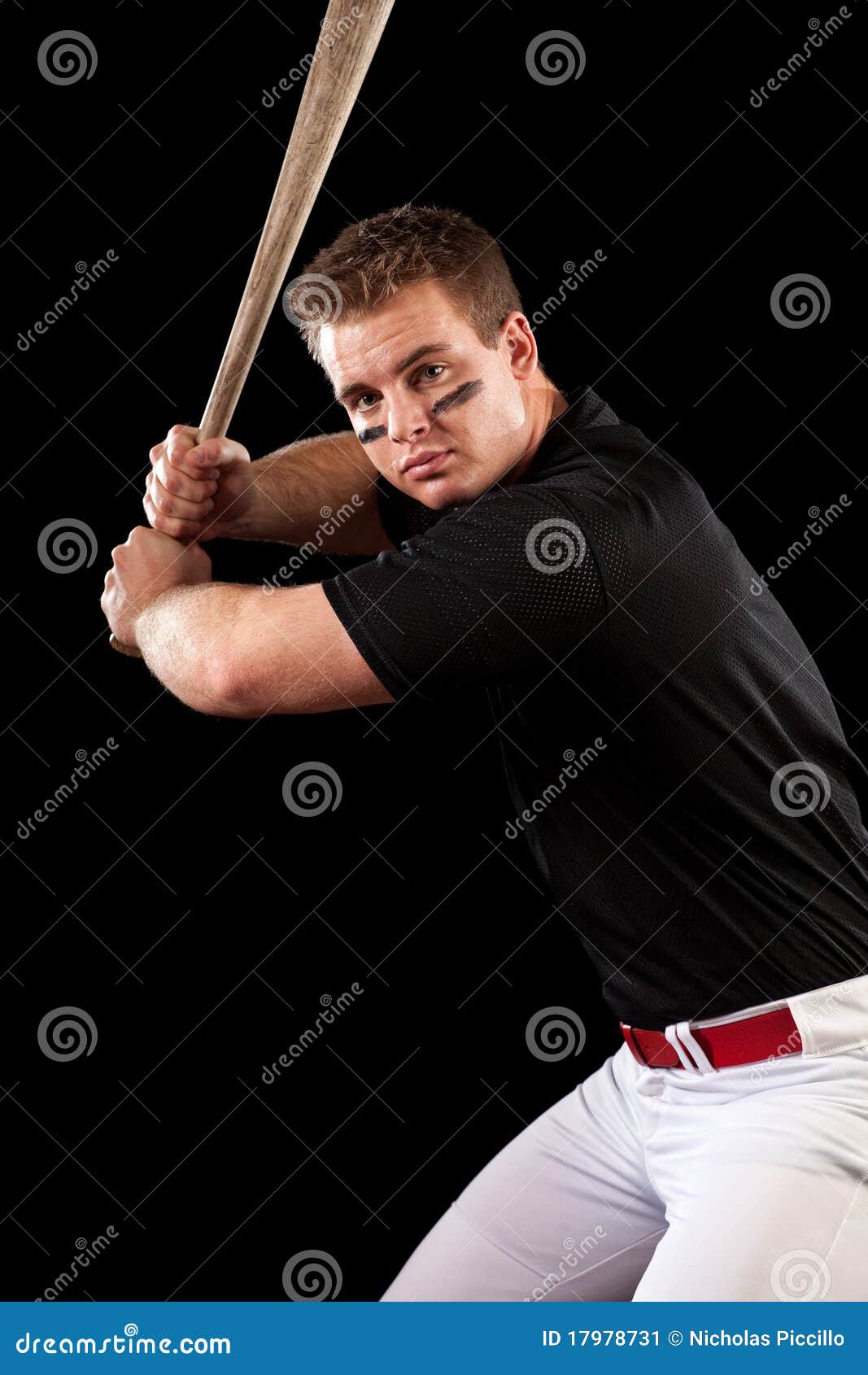 Baseball Player stock image. Image of sport, male, batting - 17978731