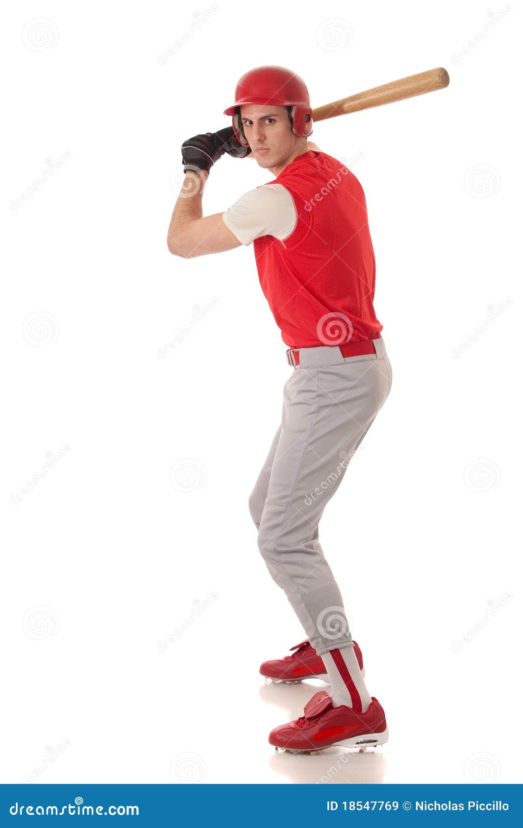 Baseball Player stock image. Image of athletic, standing - 18547769