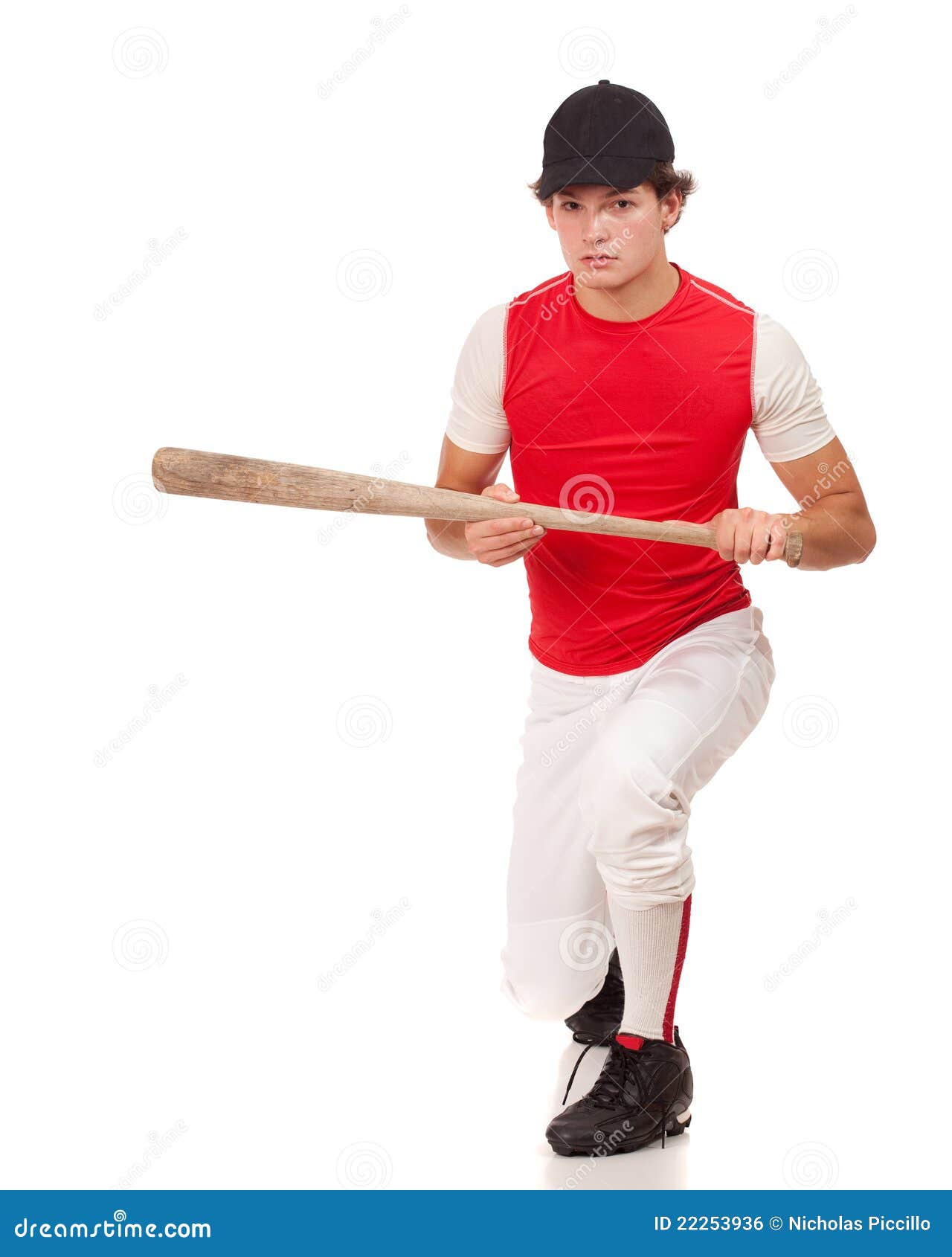 Baseball Player stock photo. Image of male, white, sports - 22253936
