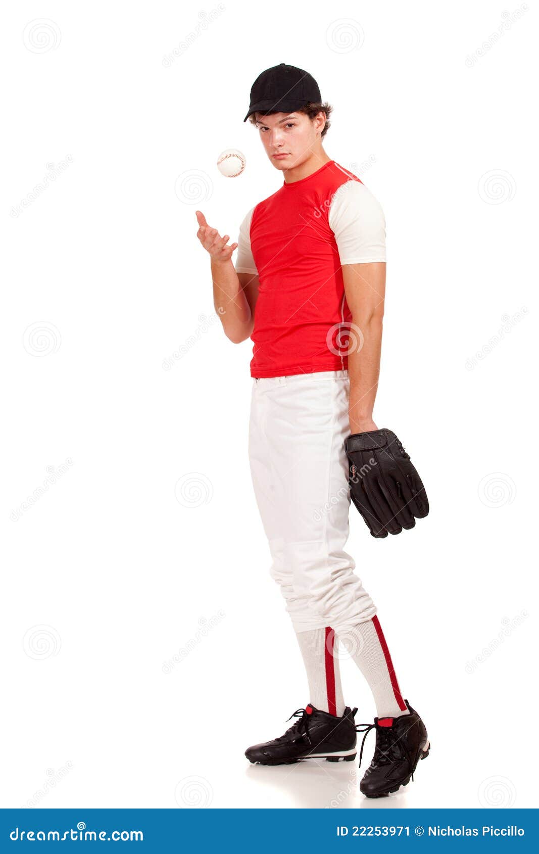 Baseball Player stock image. Image of caucasian, standing - 22253971