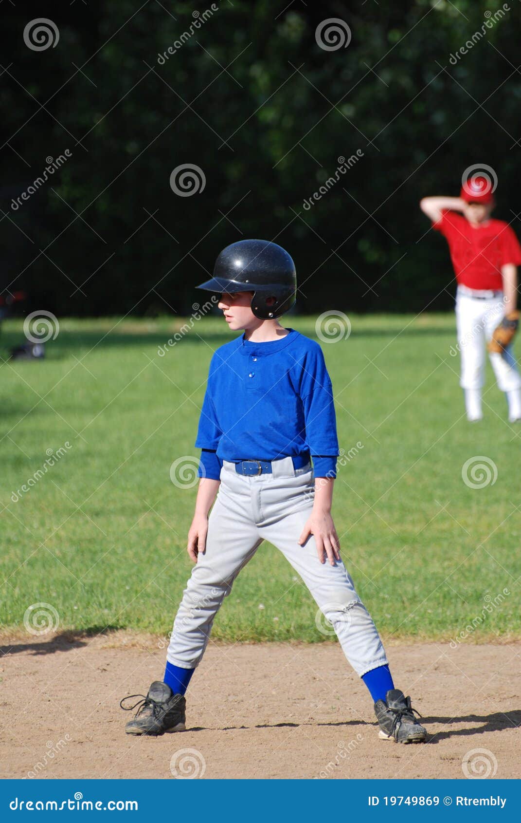 Baseball player on base, stock image. Image of active - 19749869