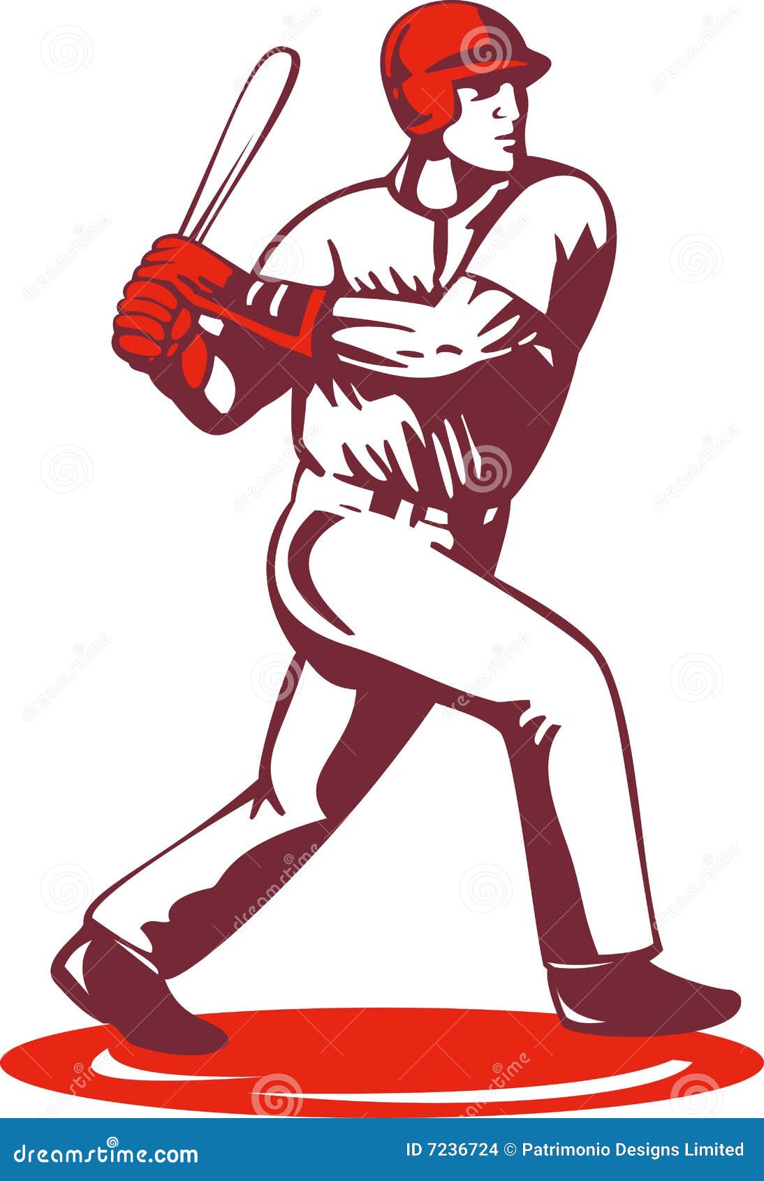 Baseball Strikeout Cartoon Vector | CartoonDealer.com #42099053