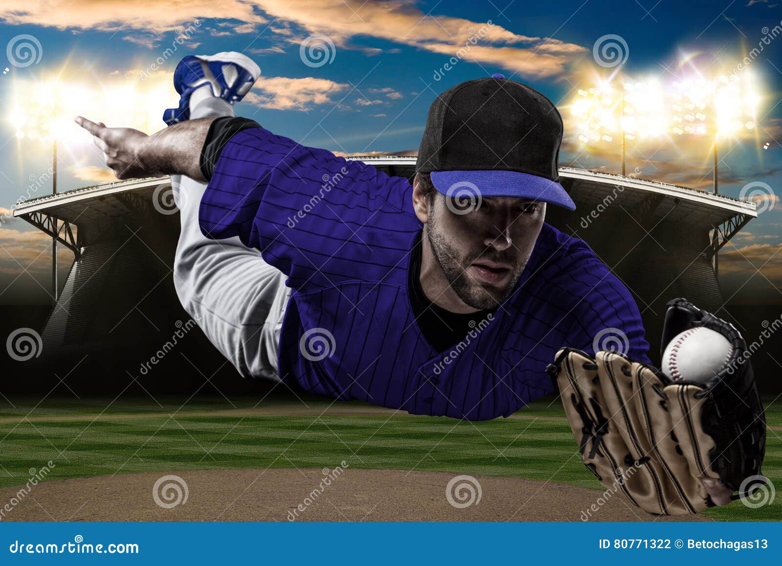 Baseball Player stock photo. Image of swinging, sport - 80771322