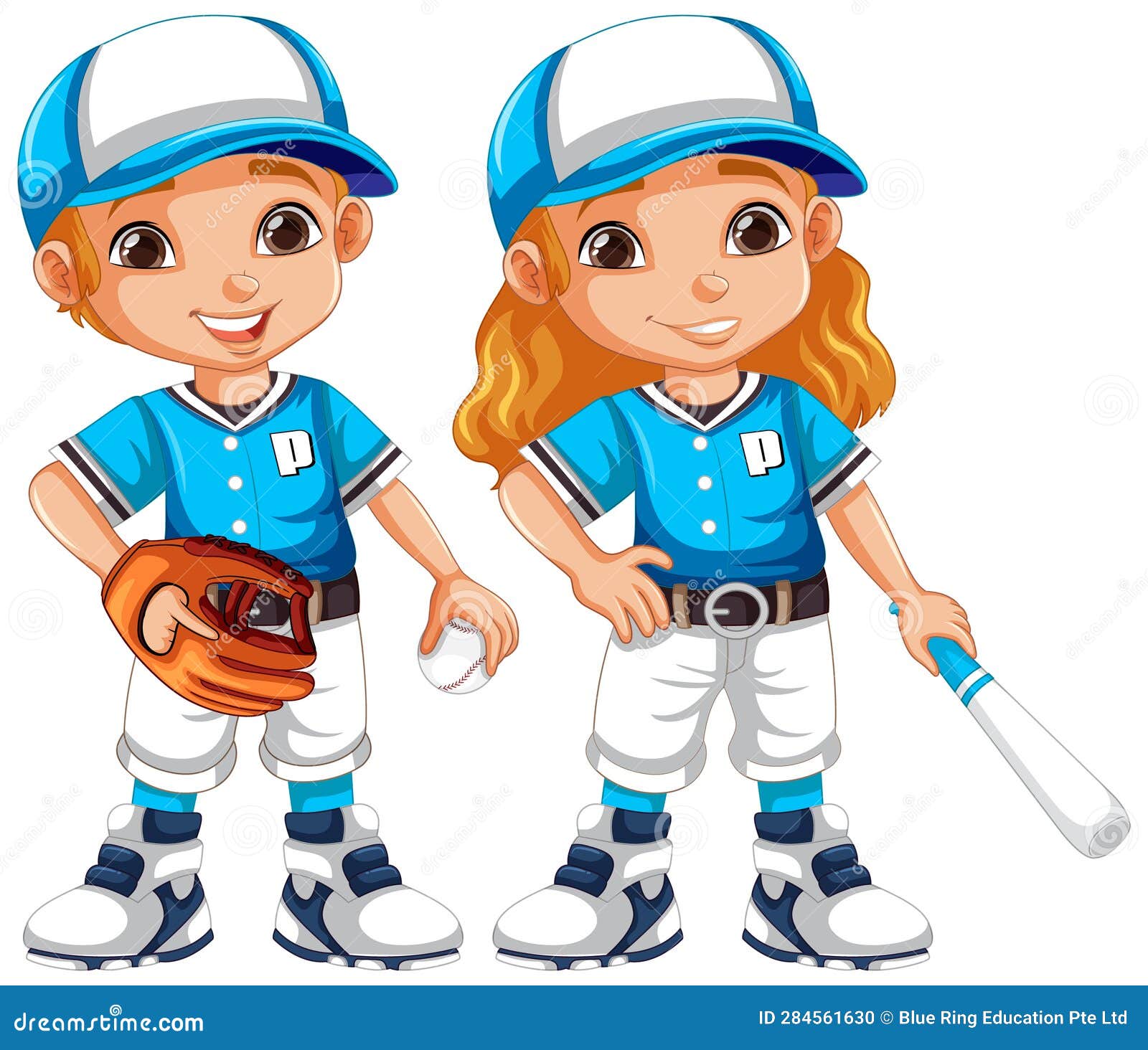 Baseball Player Cartoon Character Stock Vector - Illustration of player ...