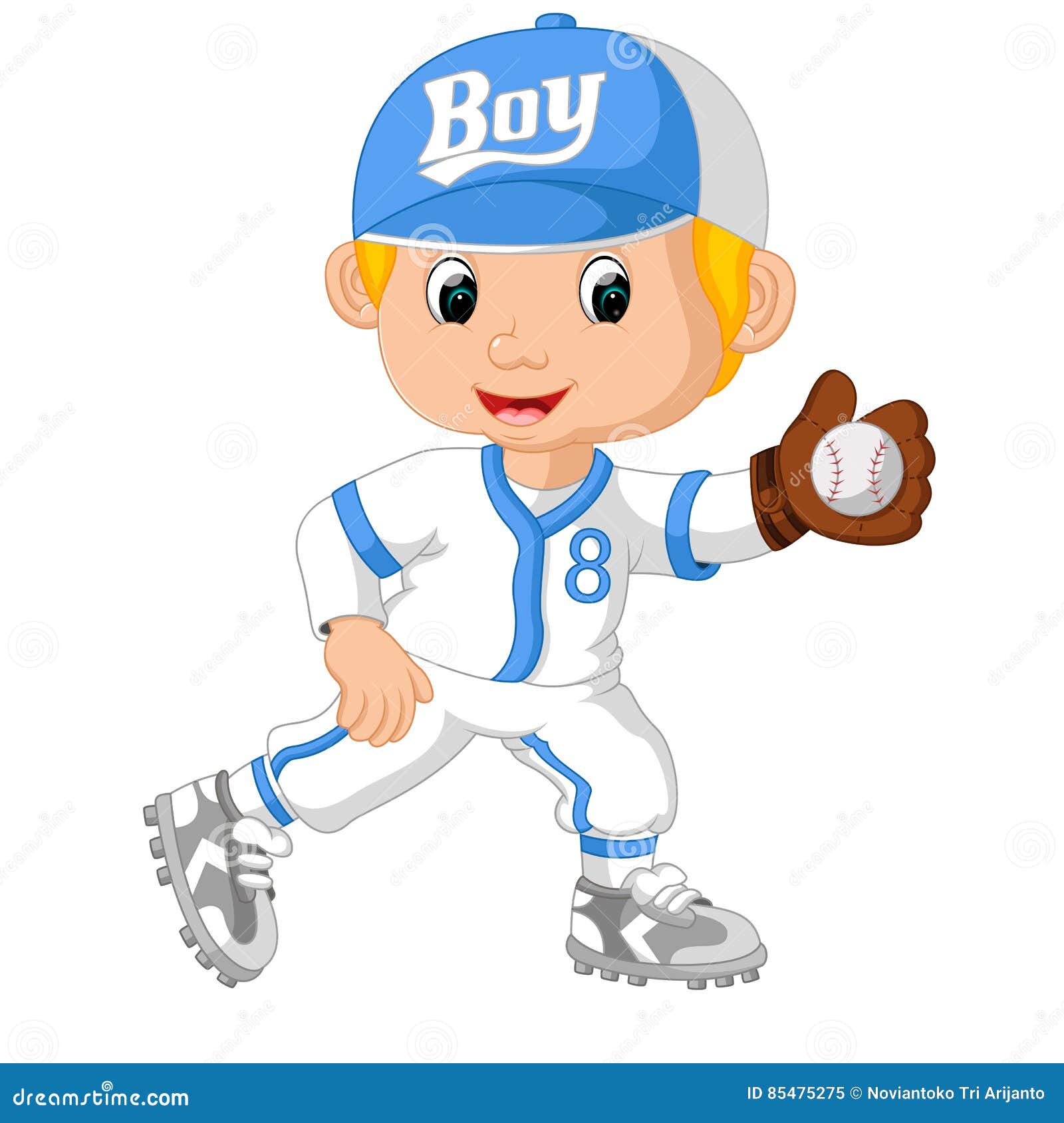 Baseball Player Catching Ball Stock Vector - Illustration of catcher ...