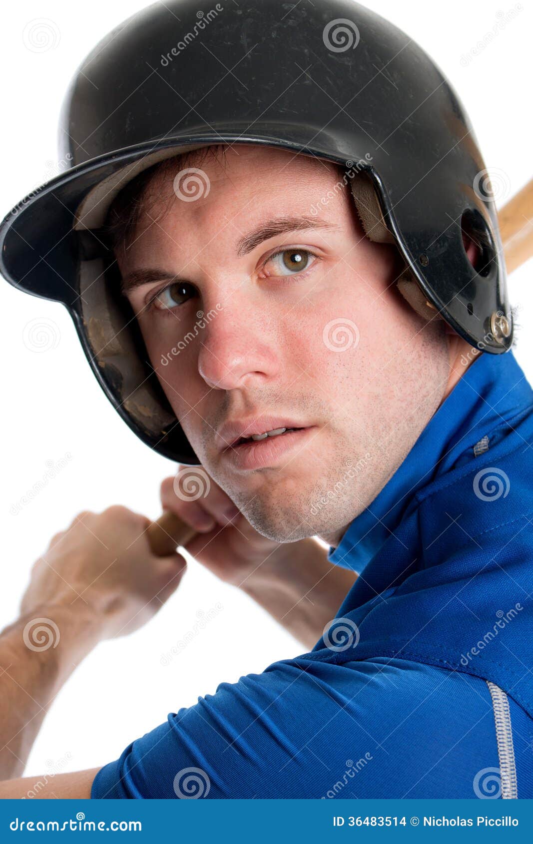 Baseball Player Head Shot stock photo. Image of player - 36483514
