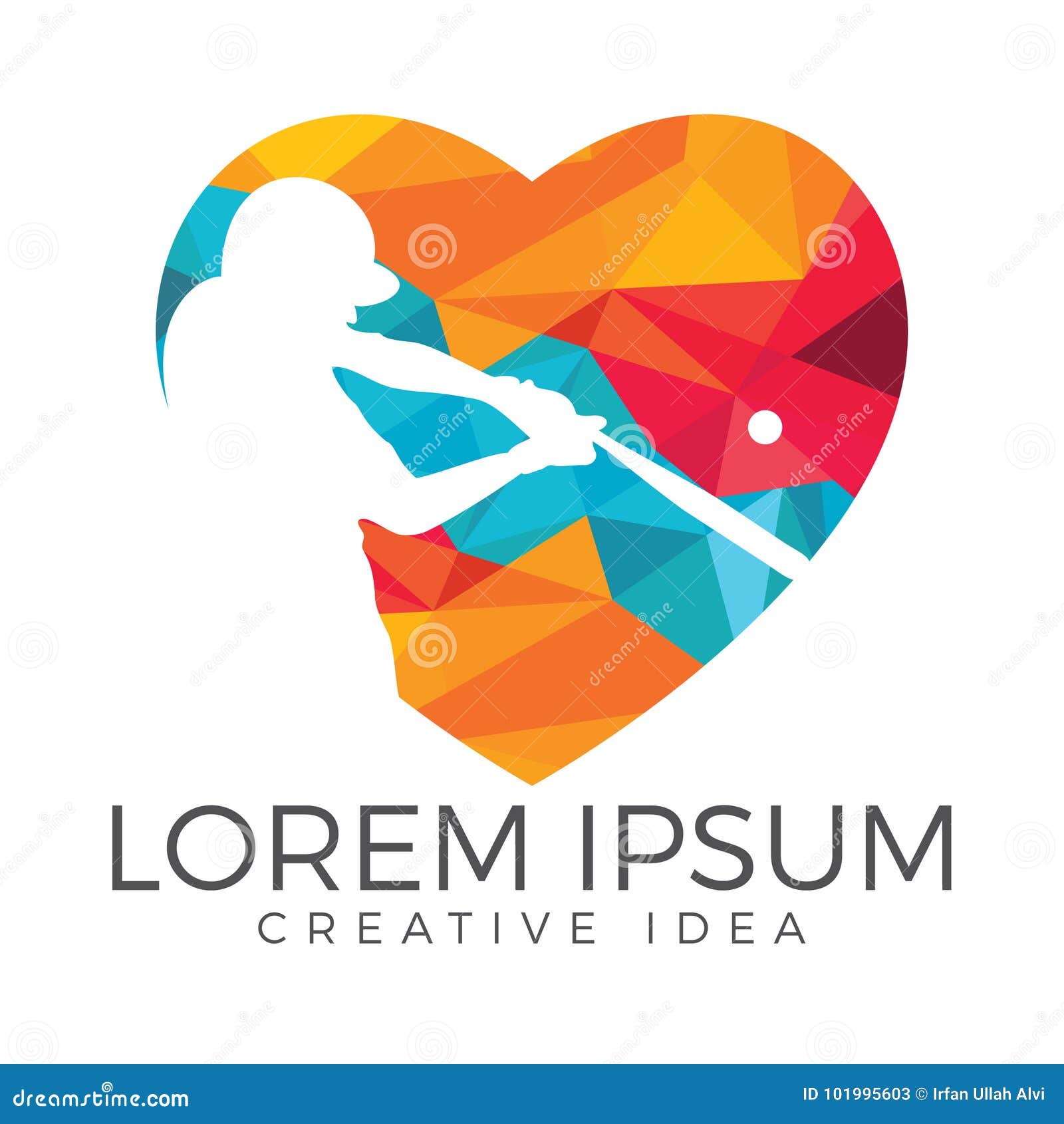 Baseball Player Logo Design. Stock Vector - Illustration of hardball ...