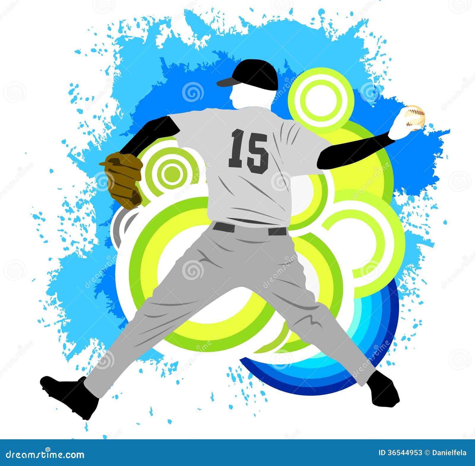 Throw Baseball Clipart
