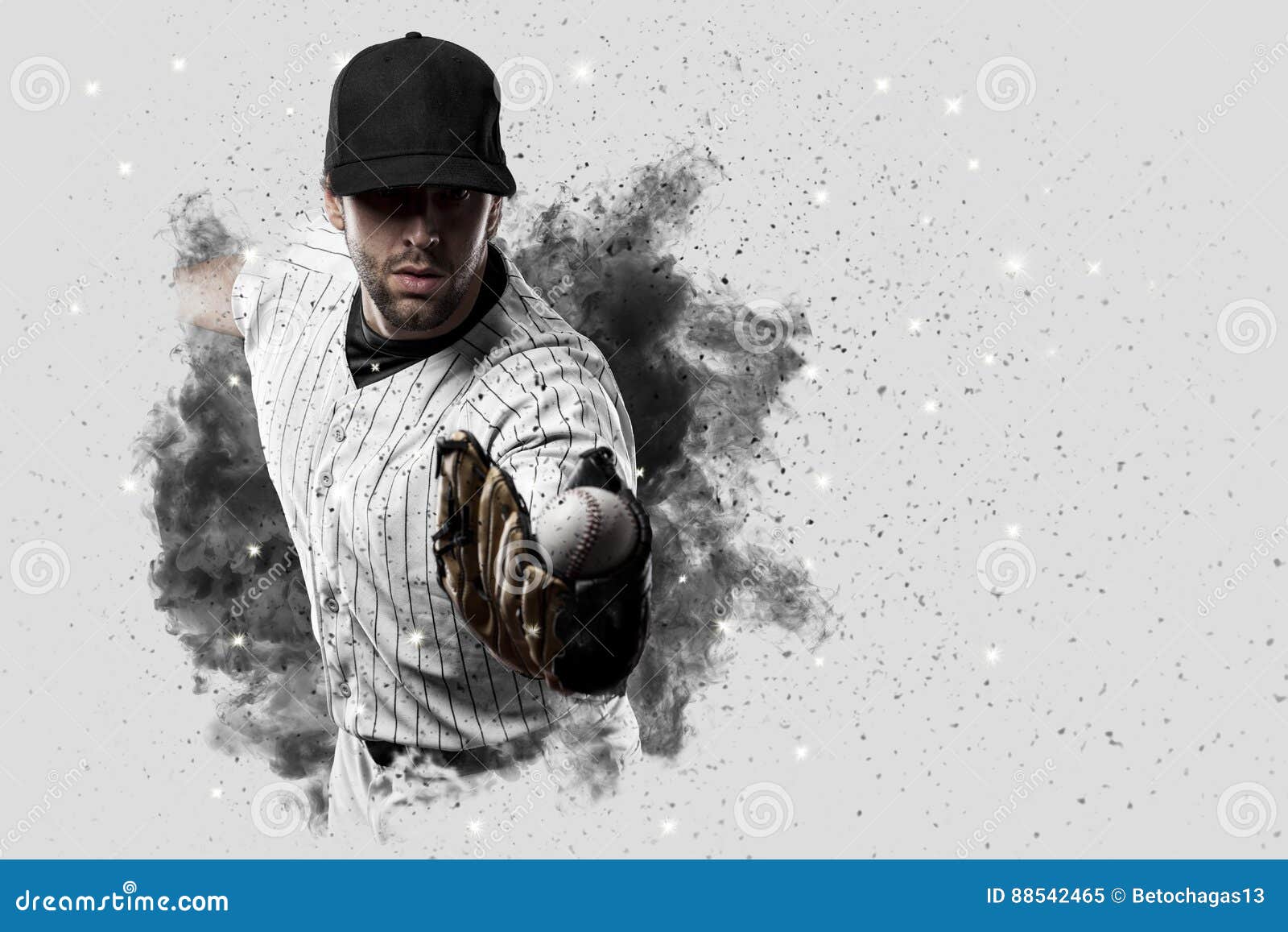 Baseball Player stock image. Image of smoke, blast, home - 88542465