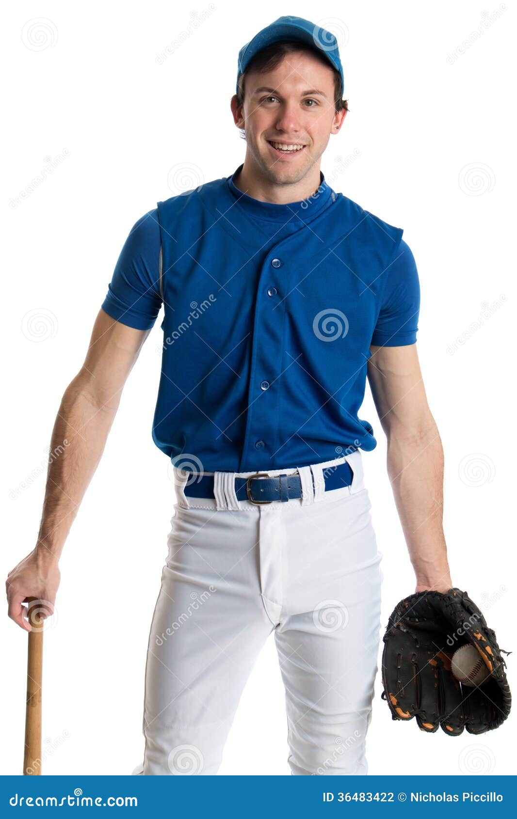 Baseball Player stock photo. Image of white, smile, smiling - 36483422