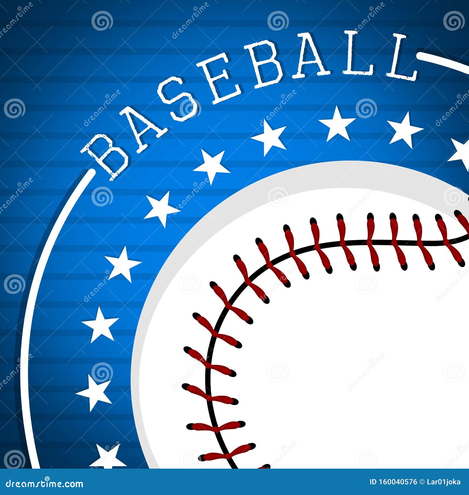 Baseball Poster Illustration Stock Vector - Illustration of ...