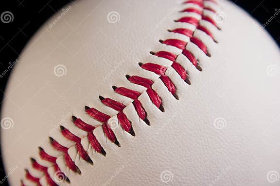 Baseball seam stock photo. Image of white, round, sports - 11262542