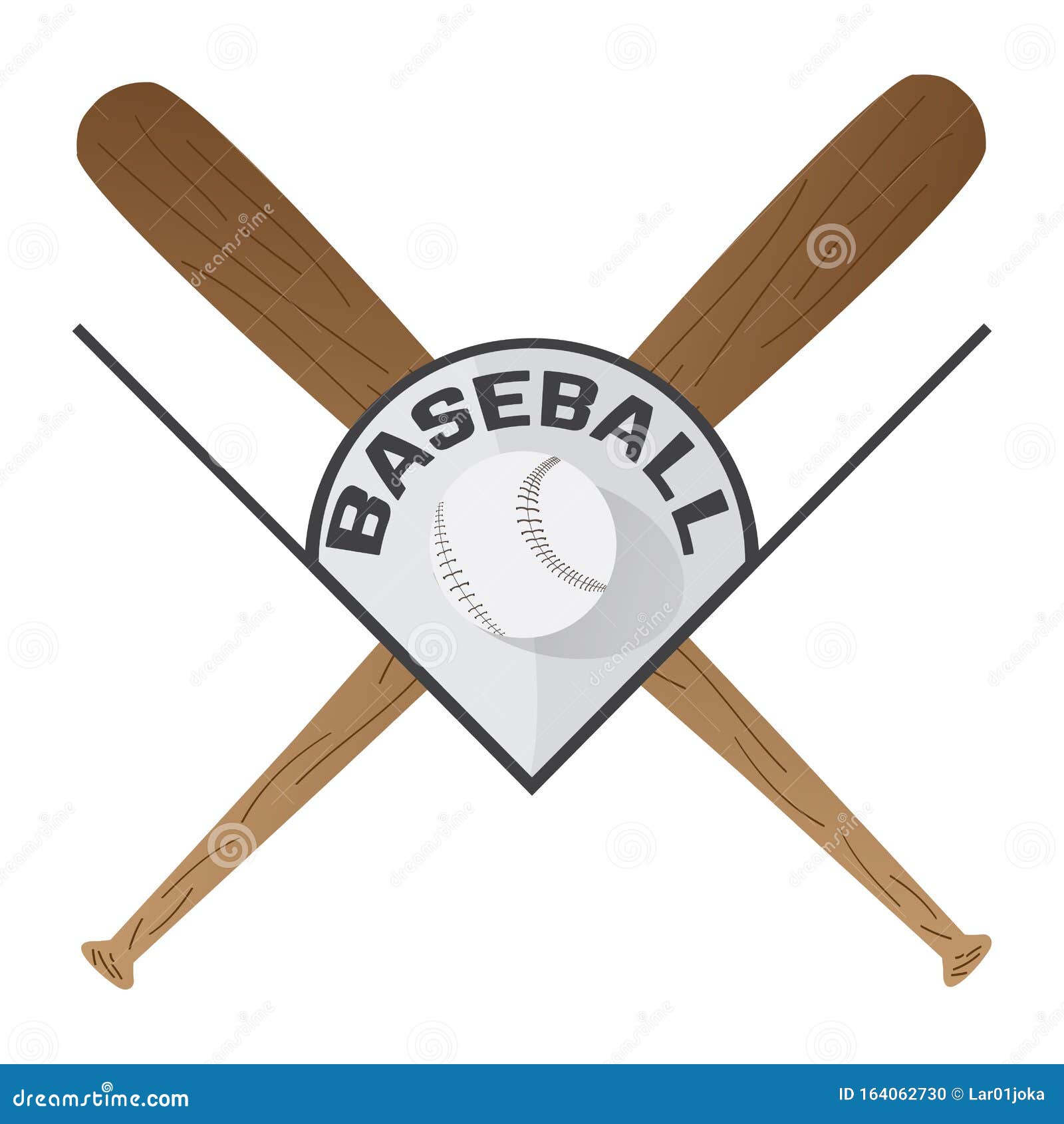 Baseball Shield Illustration Stock Vector - Illustration of design ...