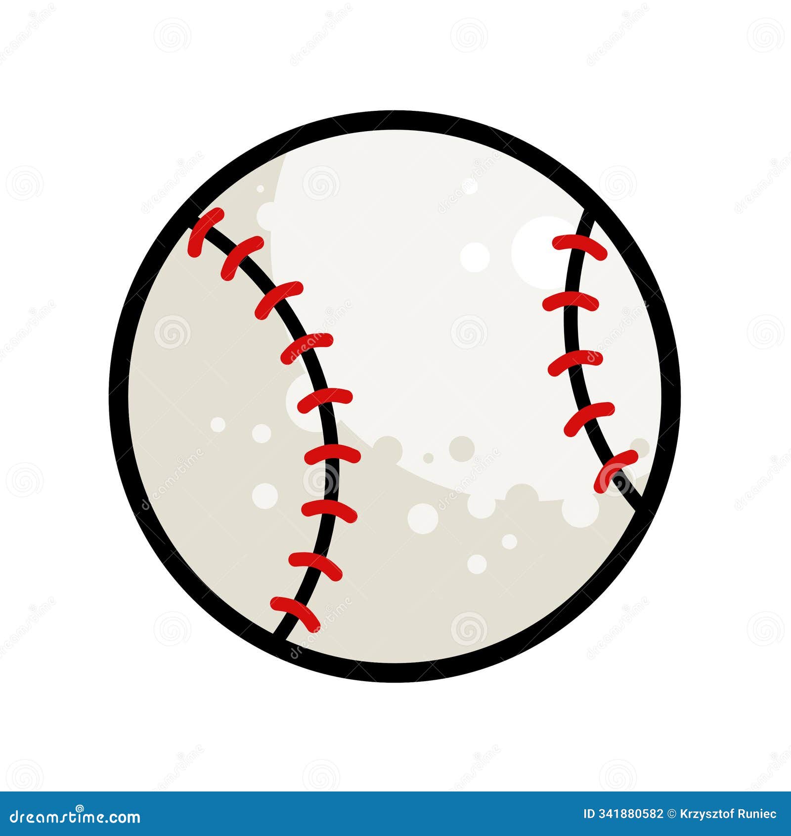 Baseball - Simple Vector Illustration Stock Illustration - Illustration ...