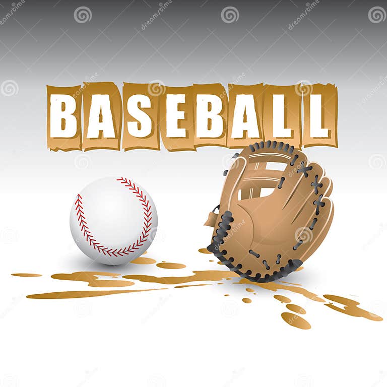 Baseball splat image stock vector. Illustration of league - 8993527