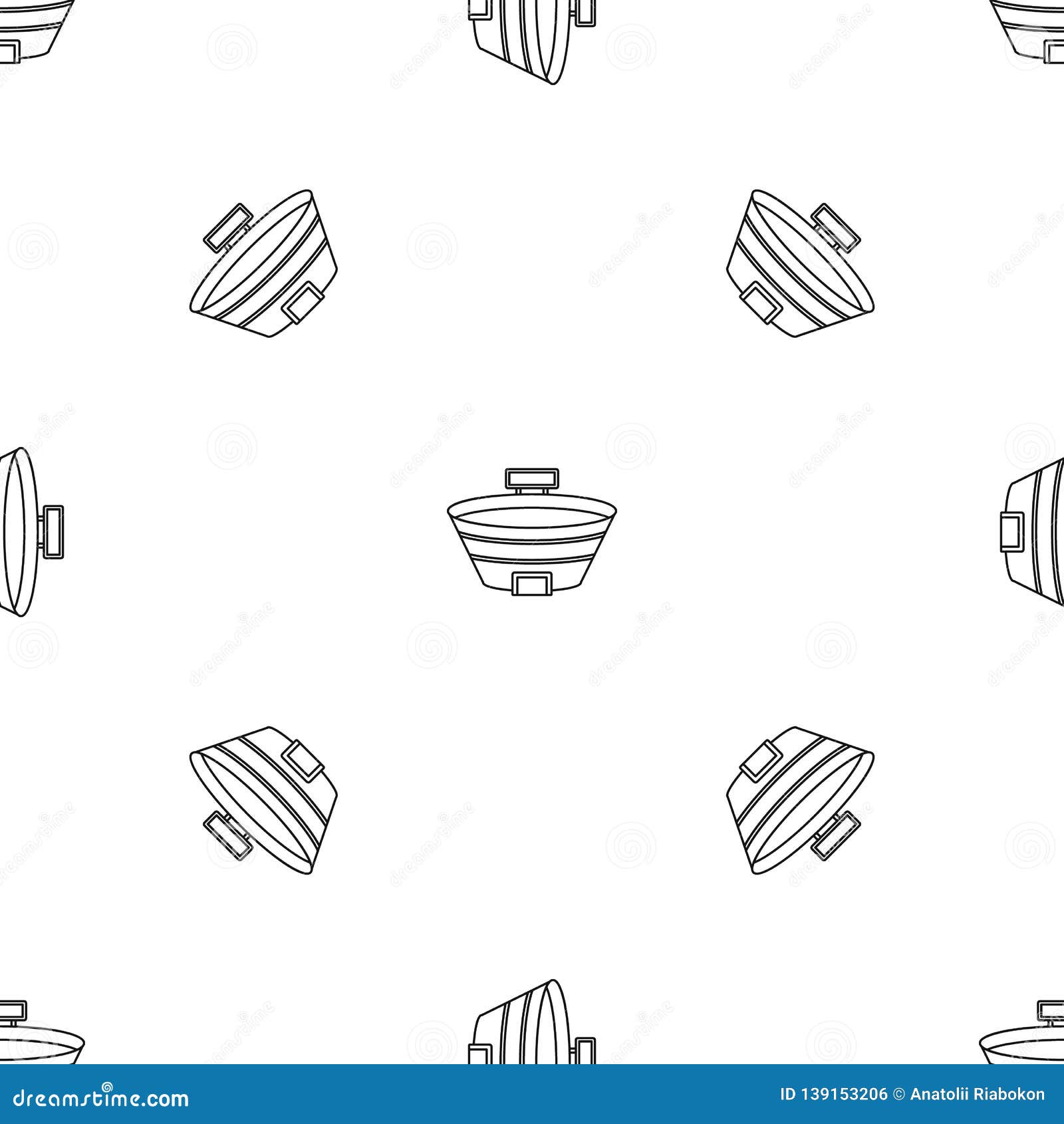 Baseball Sport Arena Pattern Seamless Vector Stock Vector ...