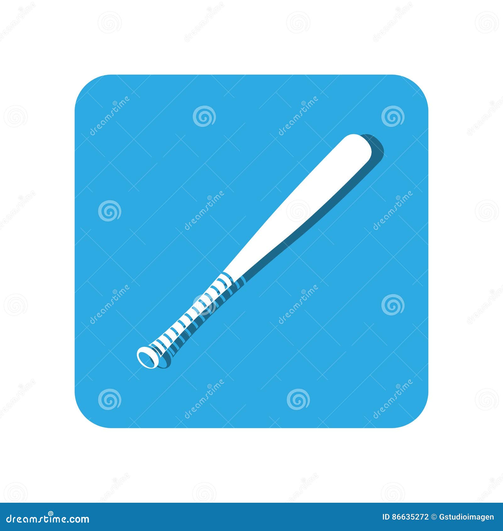 Baseball Sport Bat Emblem Icon Stock Vector - Illustration of label ...