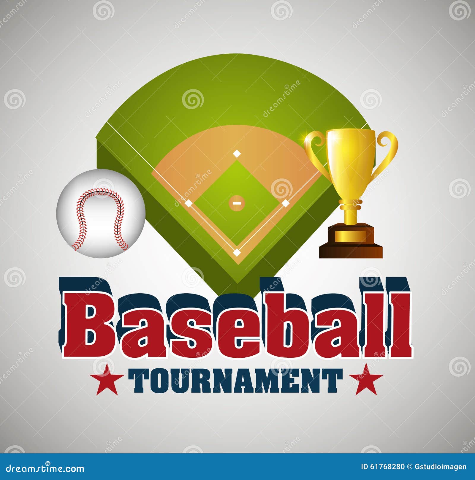 Baseball sport game stock vector. Illustration of recreation - 61768280