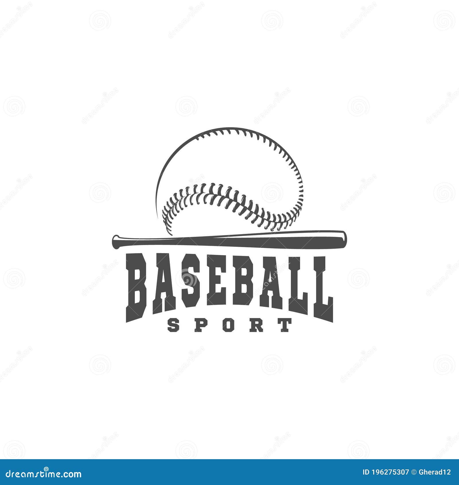 Baseball Sport Silhouette Logo Stock Vector - Illustration of graphic ...