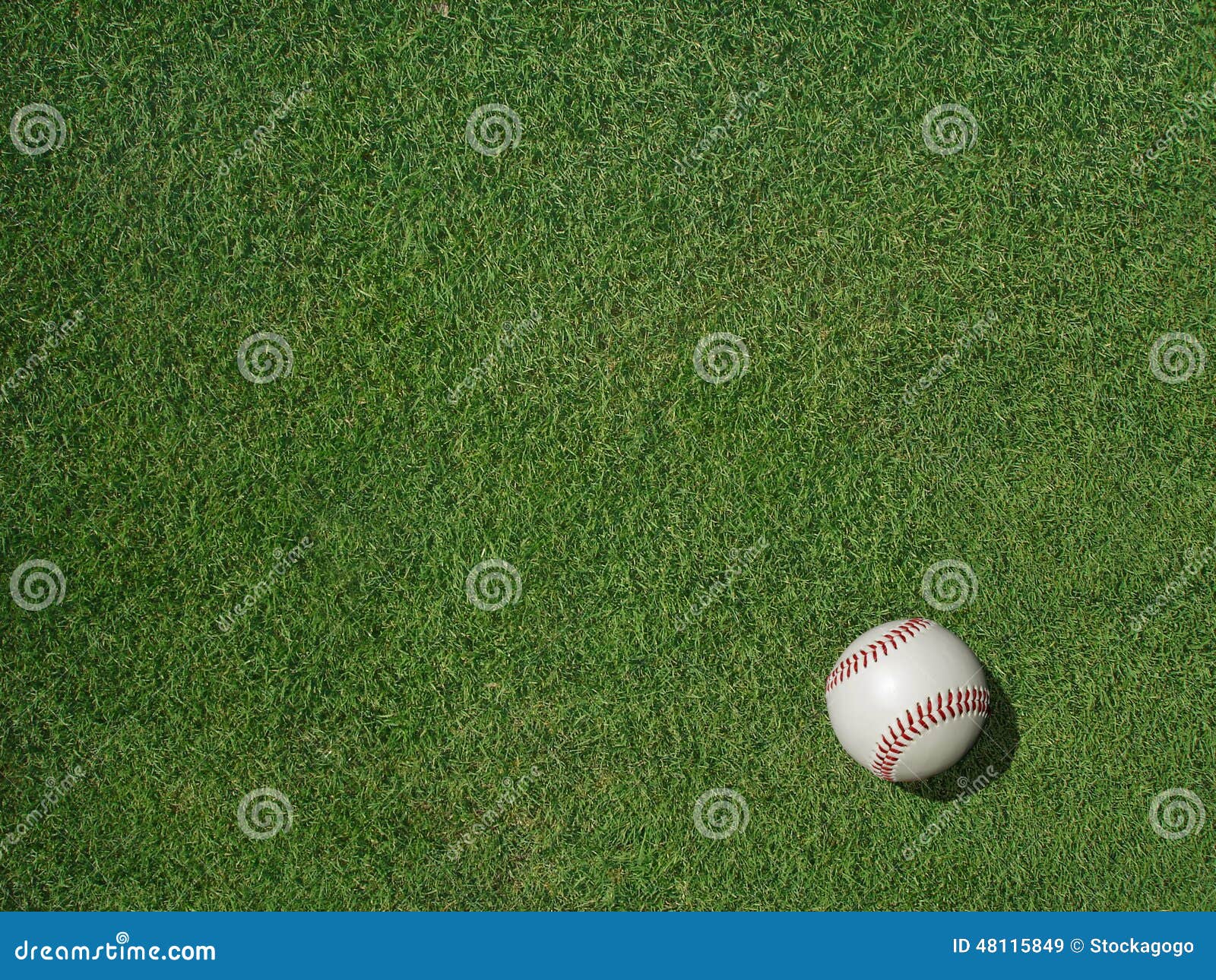 Baseball on Sports Turf Grass Stock Image - Image of white, sport: 48115849