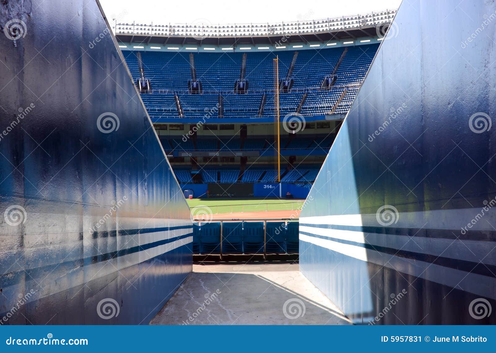 Baseball Stadium stock image. Image of stadium, infield - 5957831