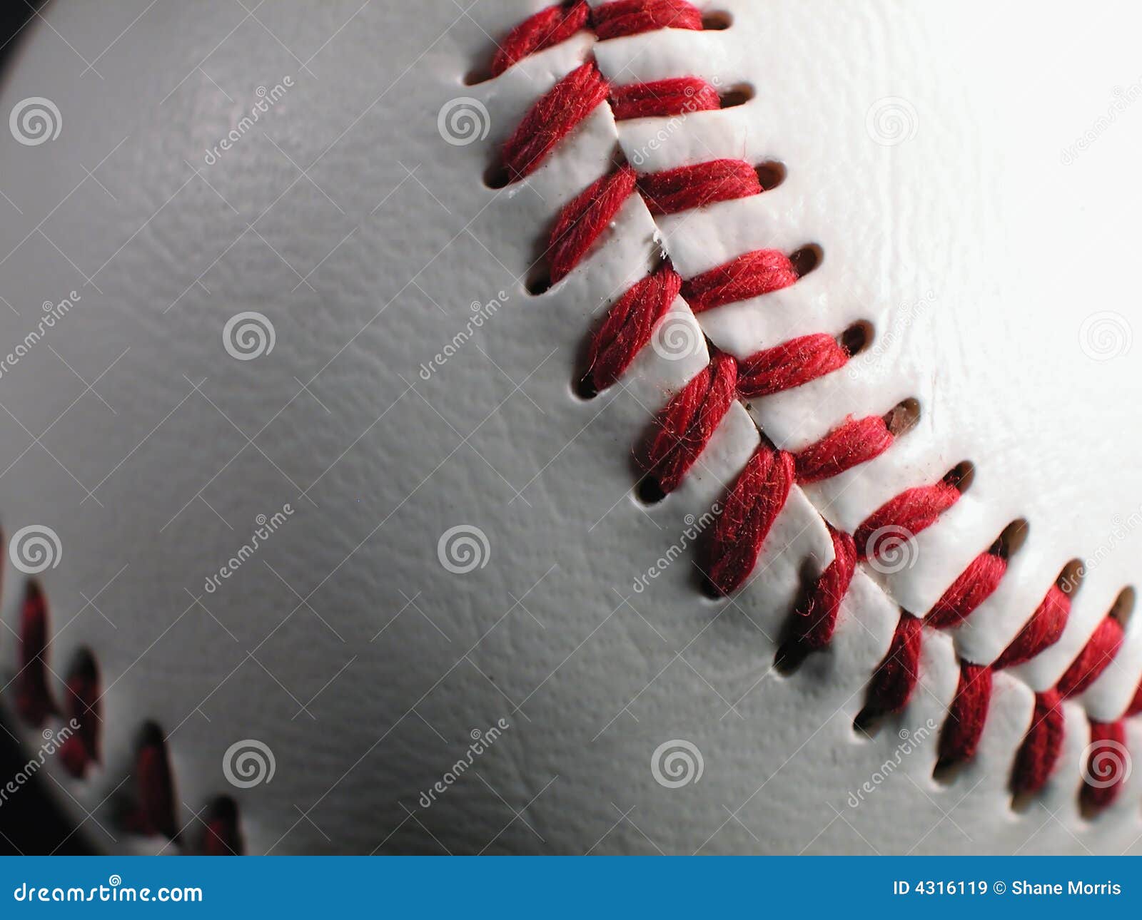Baseball Stitches-Close stock image. Image of curve, athlete - 4316119