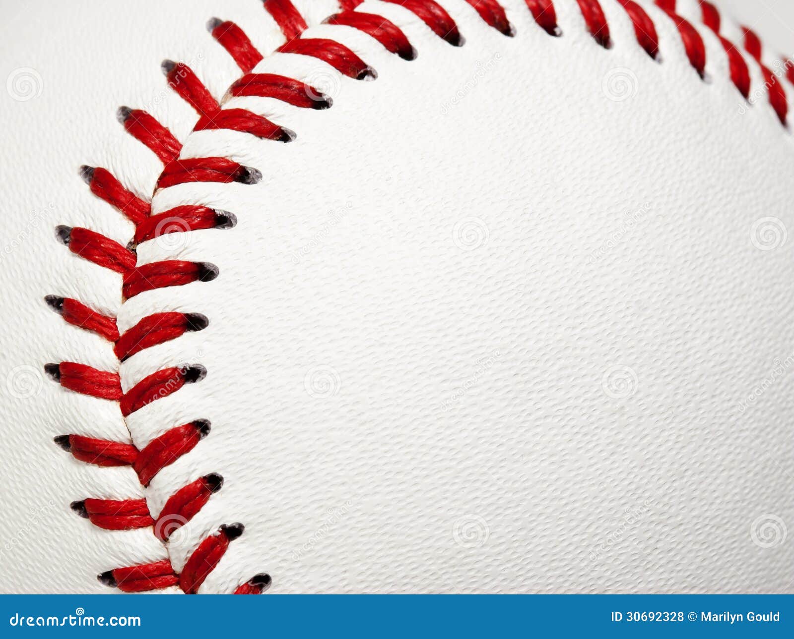 Baseball Stitching Border