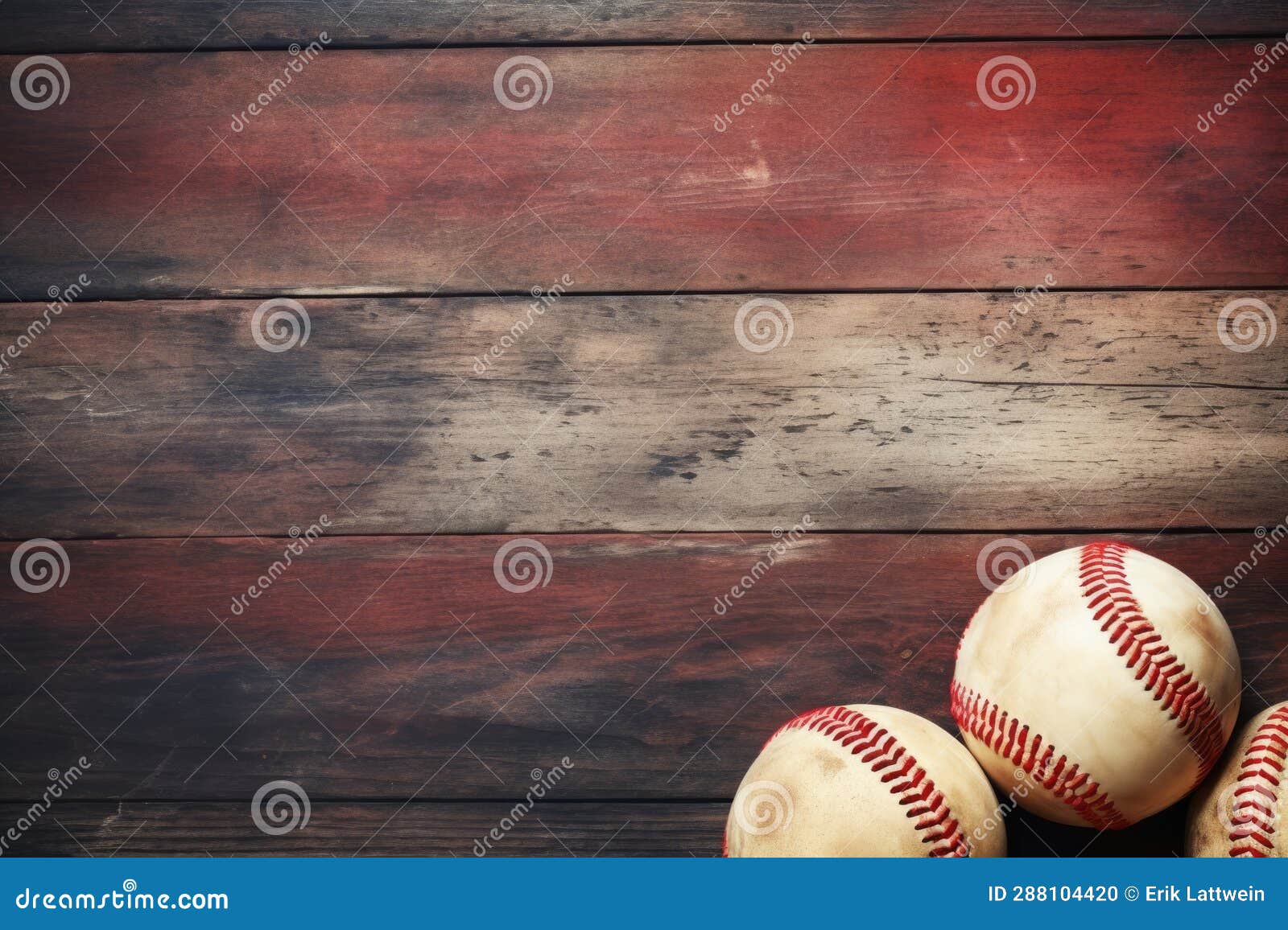 Baseball Themed Background Large Copy Space - Stock Picture Backdrop ...