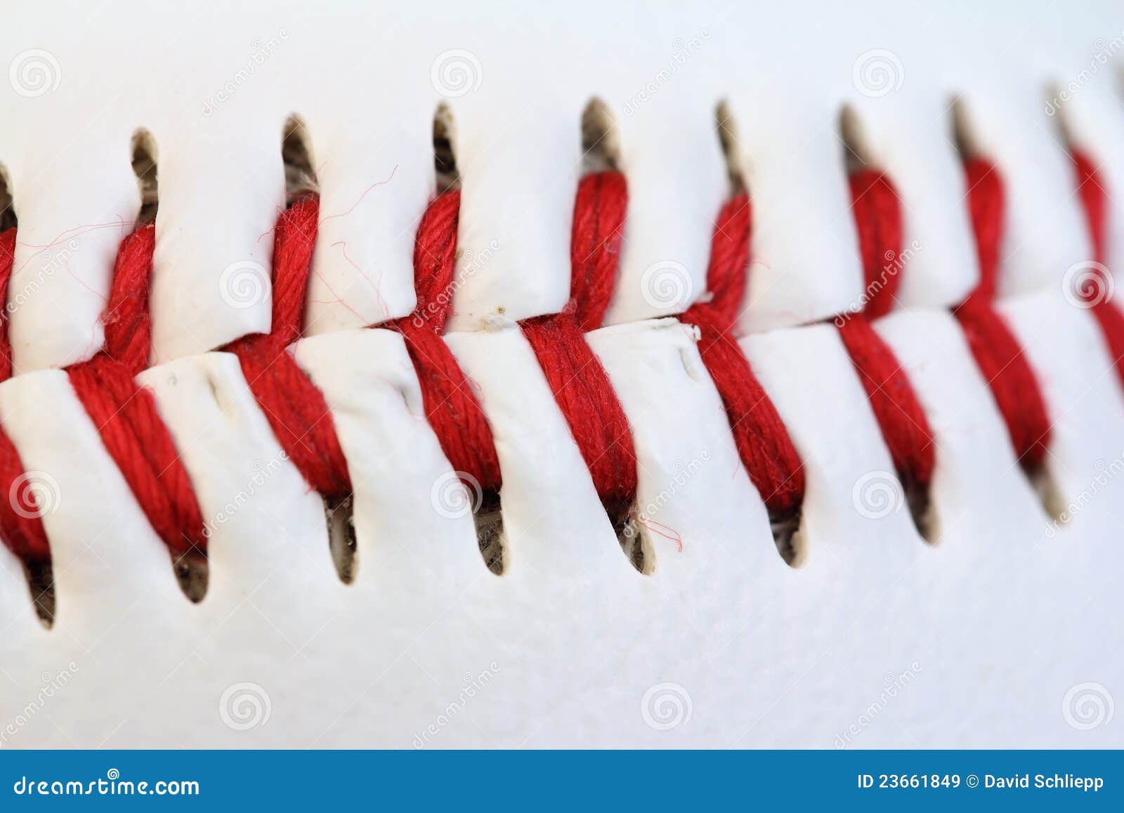 Baseball Threads Macro stock image. Image of close, game - 23661849