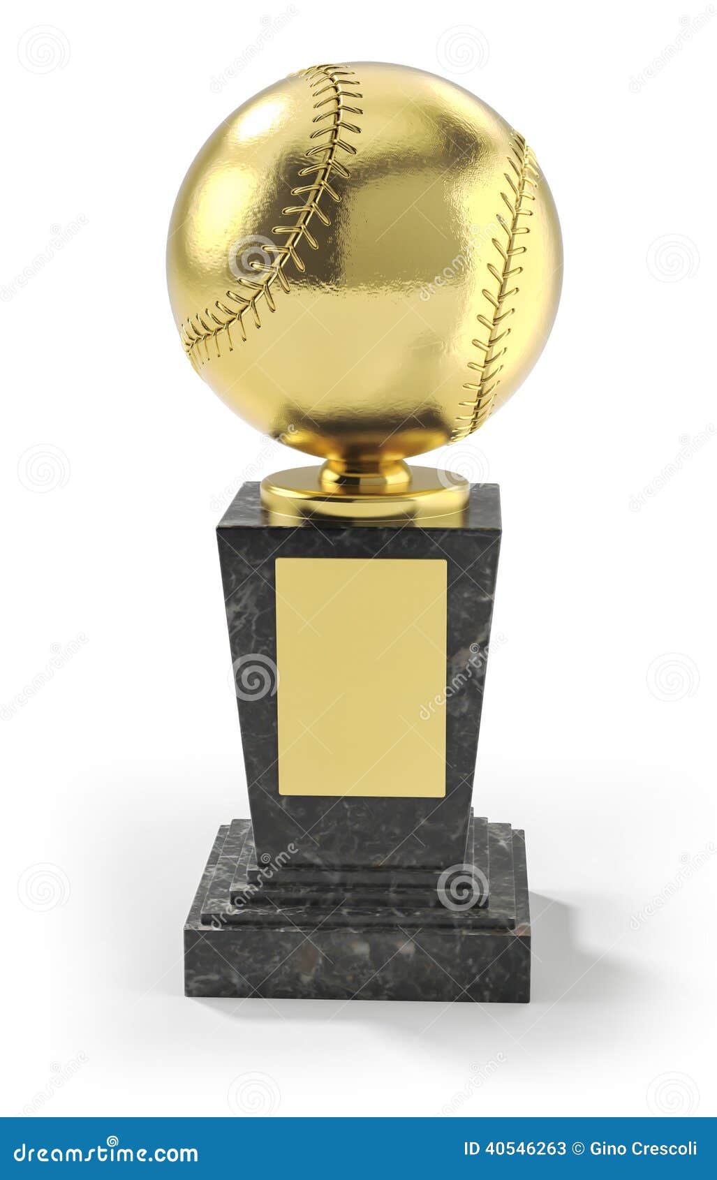 Baseball trophy stock illustration. Illustration of award - 40546263