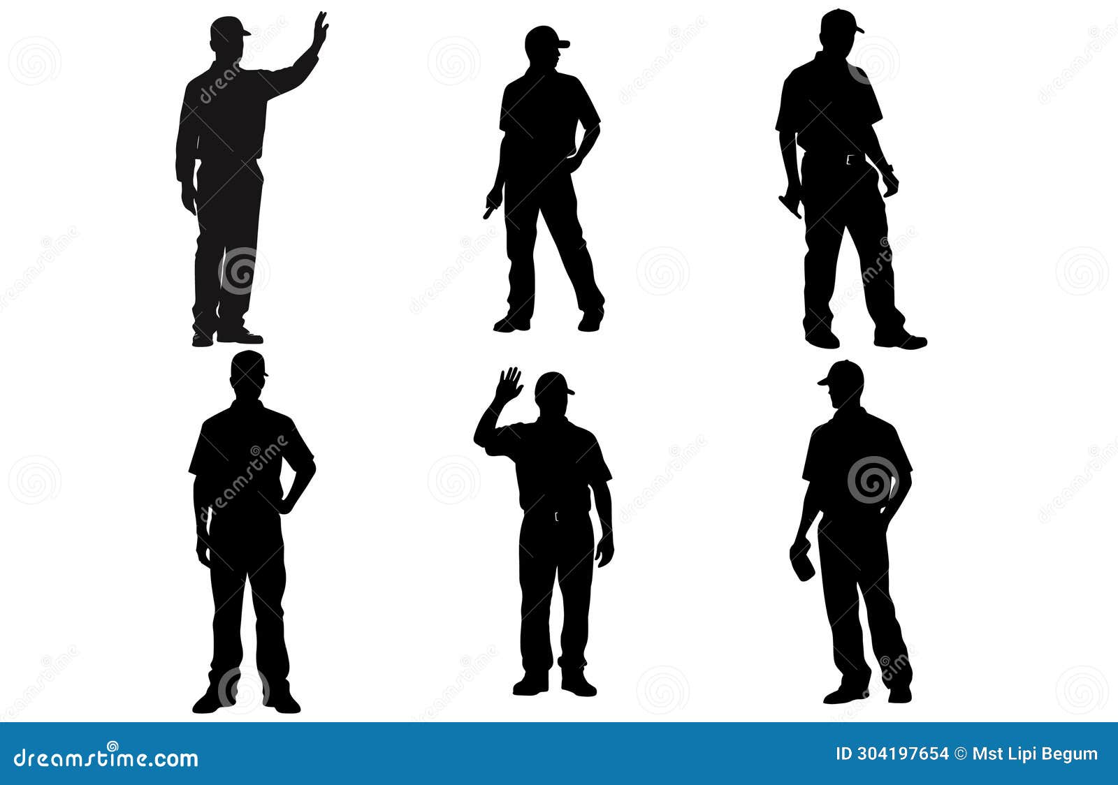 Baseball Umpire Coloring Page For Kids Vector Illustration ...