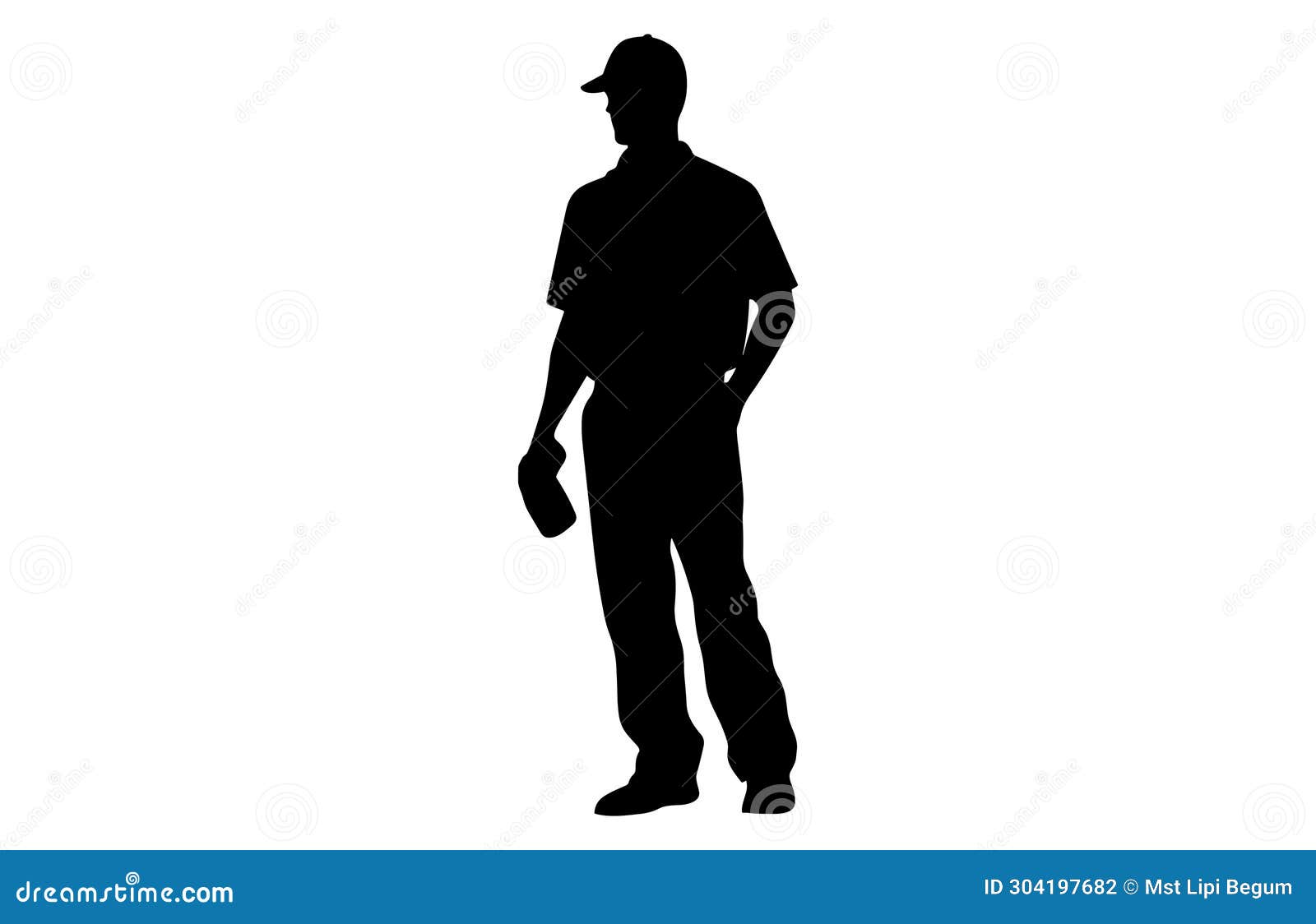 Baseball Umpire Vector Silhouette,Baseball Umpire Decision Indication ...