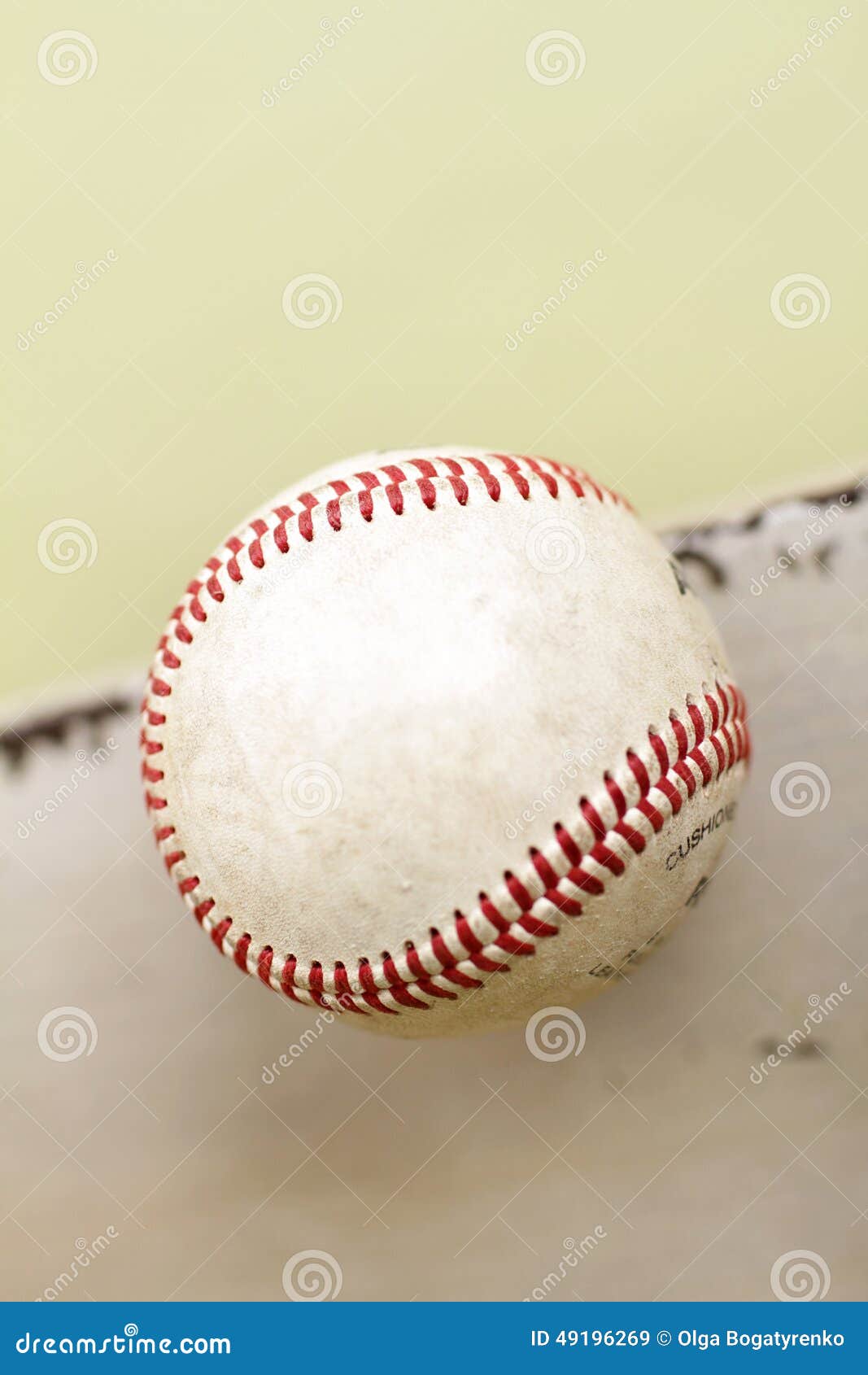 Baseball stock image. Image of recreation, sport, worn - 49196269