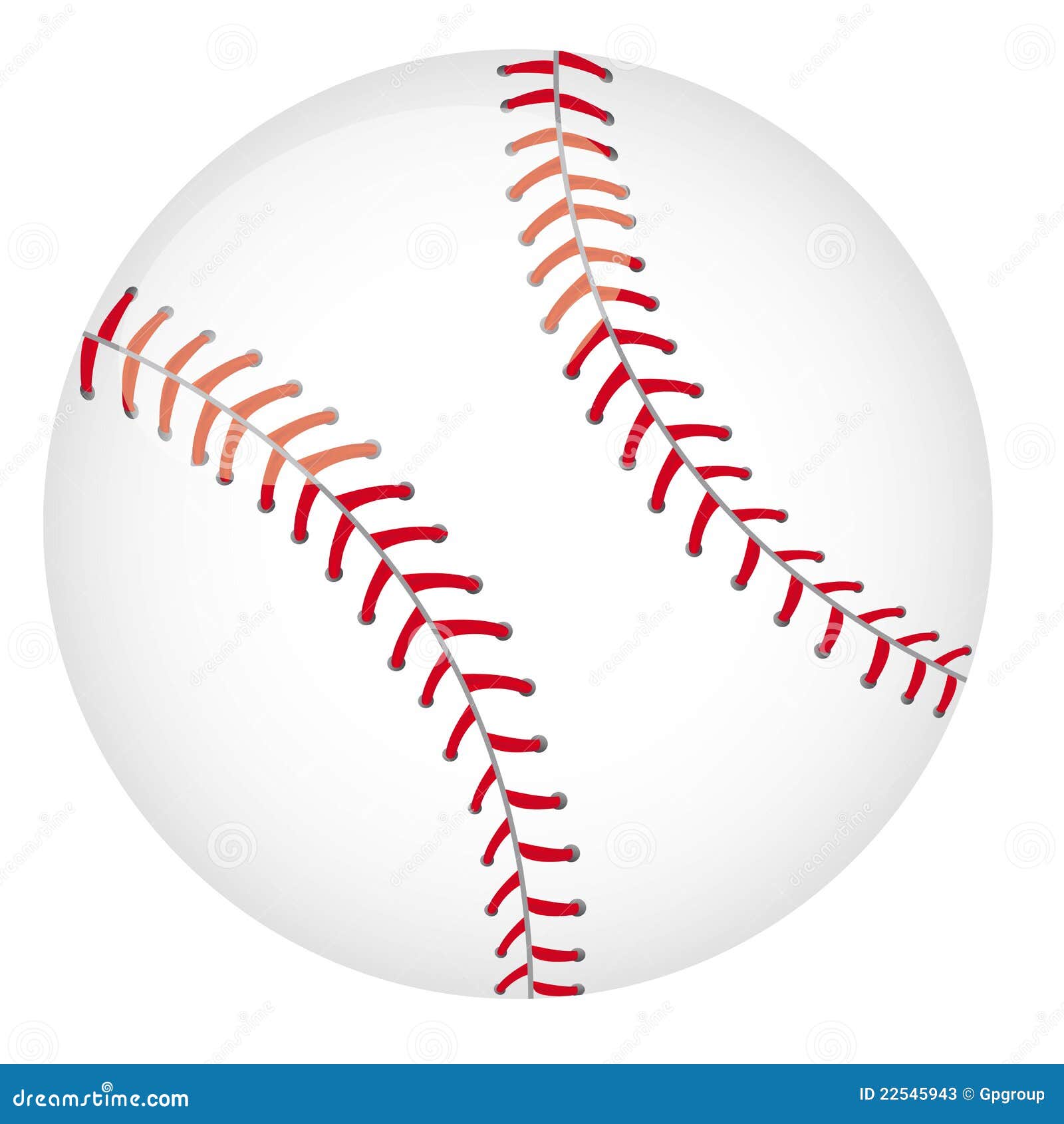 Baseball vector stock vector. Illustration of athletic - 22545943