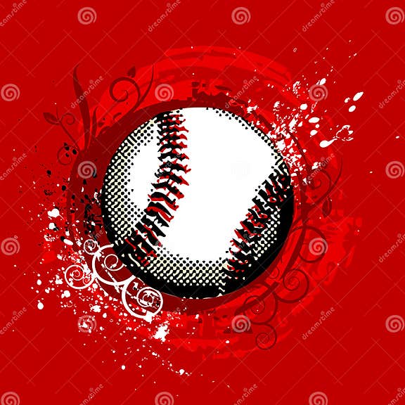 Baseball vector stock vector. Illustration of rough, elements - 6752872