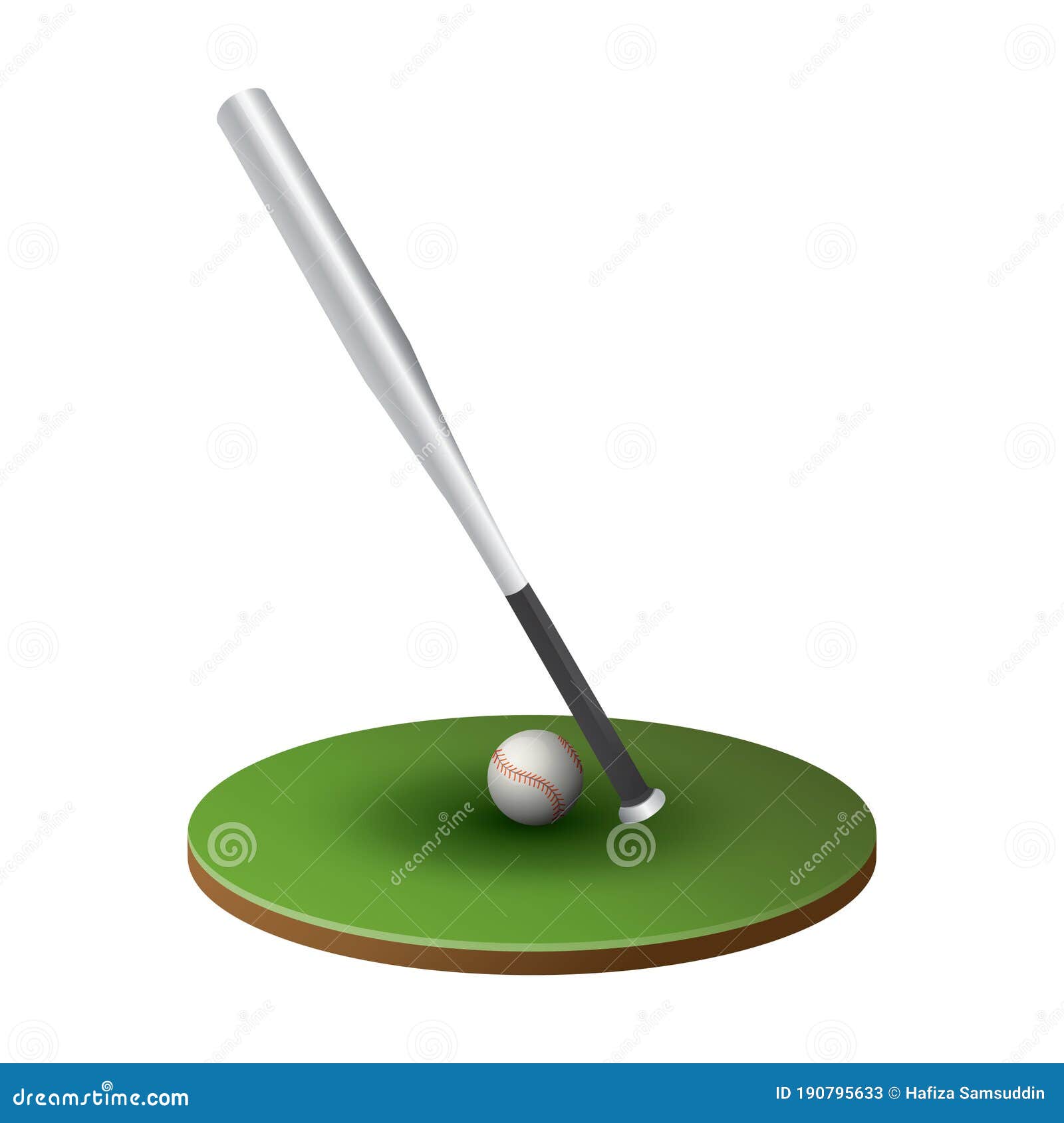 Baseball. Vector Illustration Decorative Design Stock Vector ...