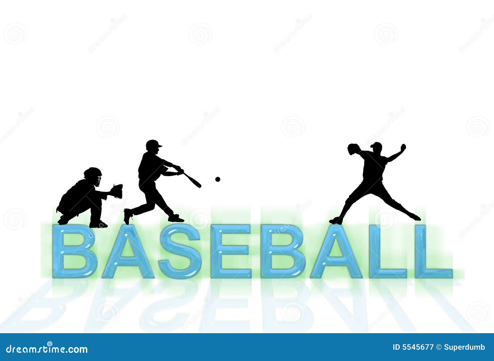 Baseball Writing Mascot Vector Cartoon Illustration | CartoonDealer.com ...