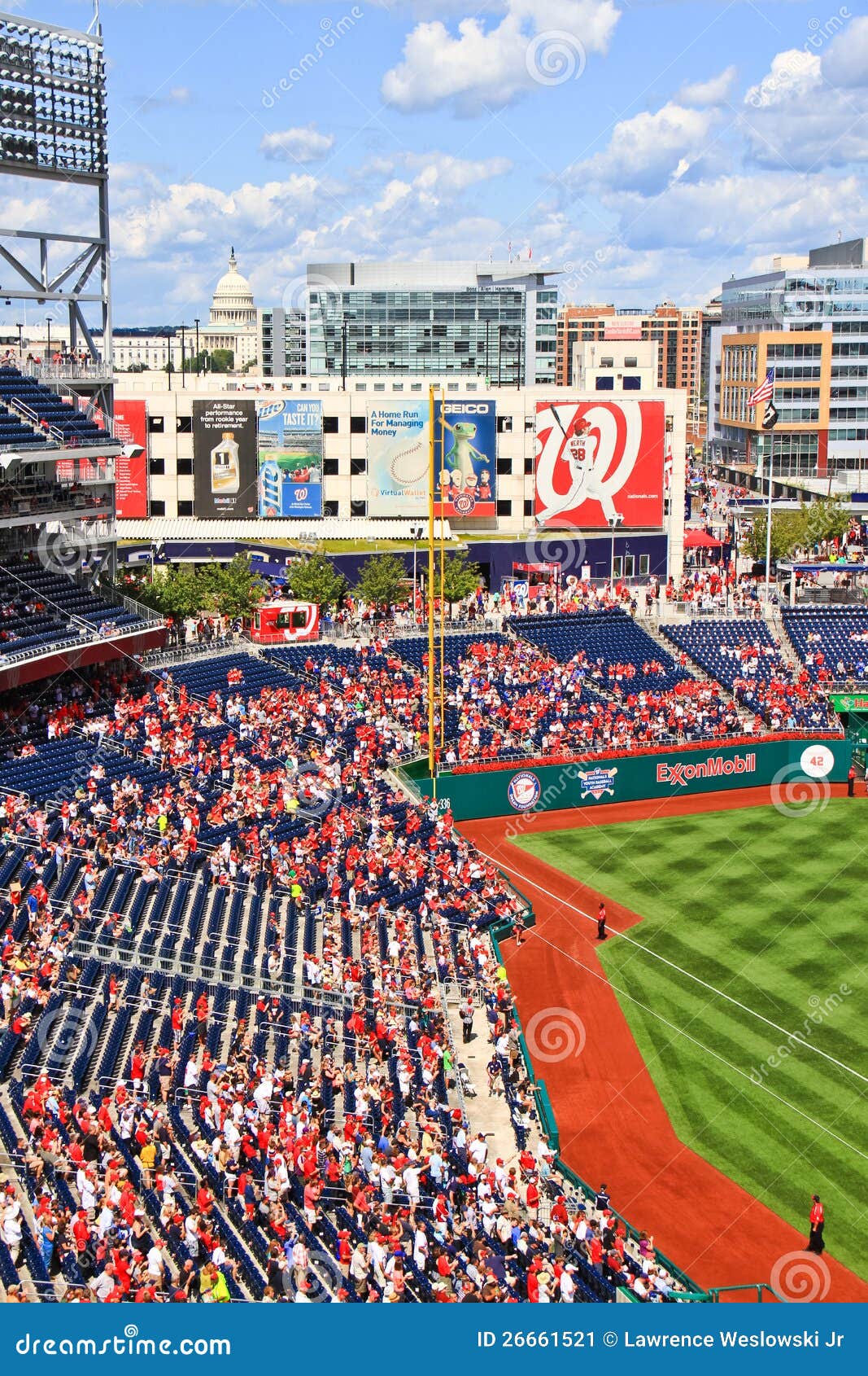 Baseball in Washington, D.C. Editorial Photo - Image of beautiful ...