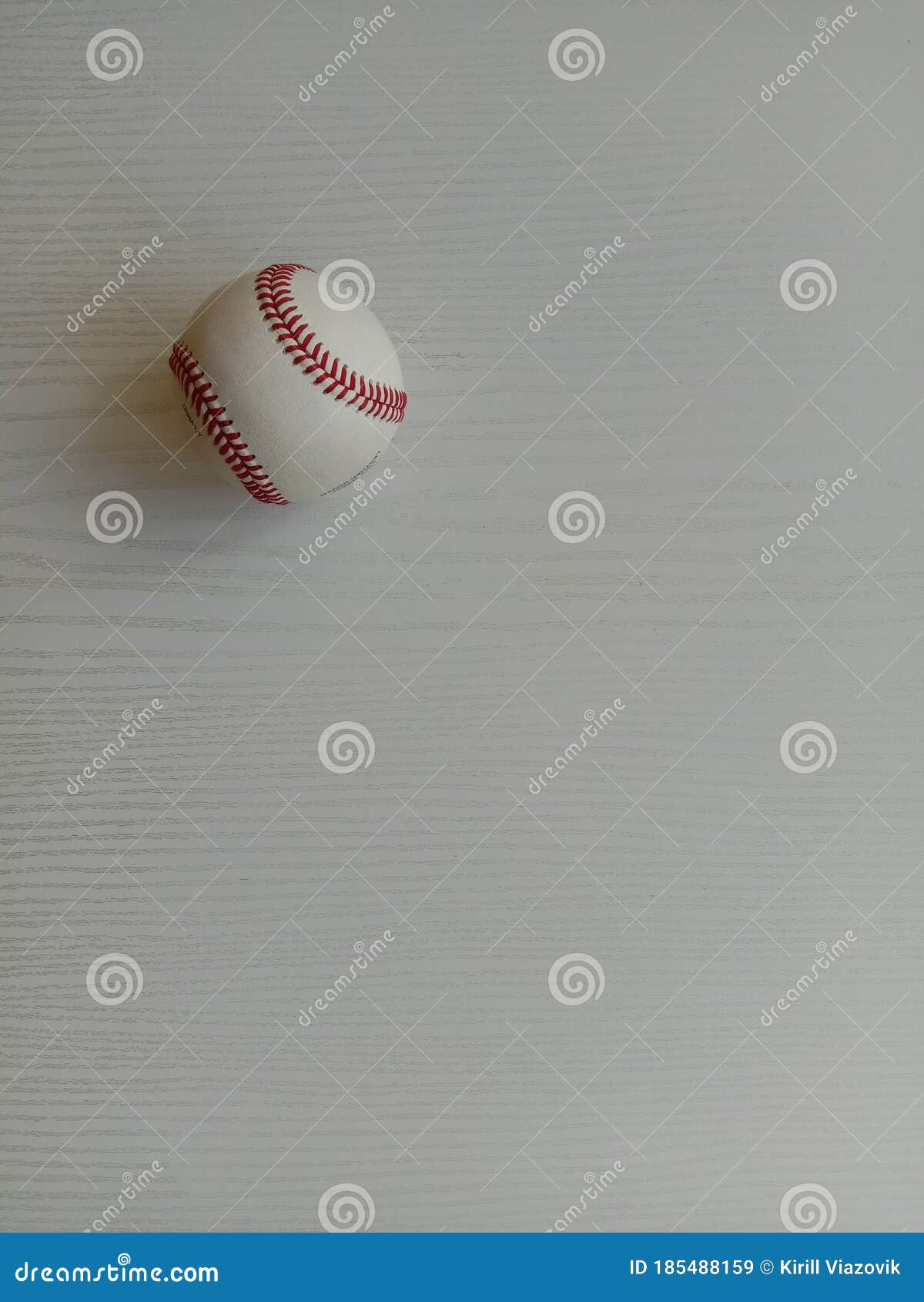Baseball on a White Background Stock Image - Image of play, playball ...